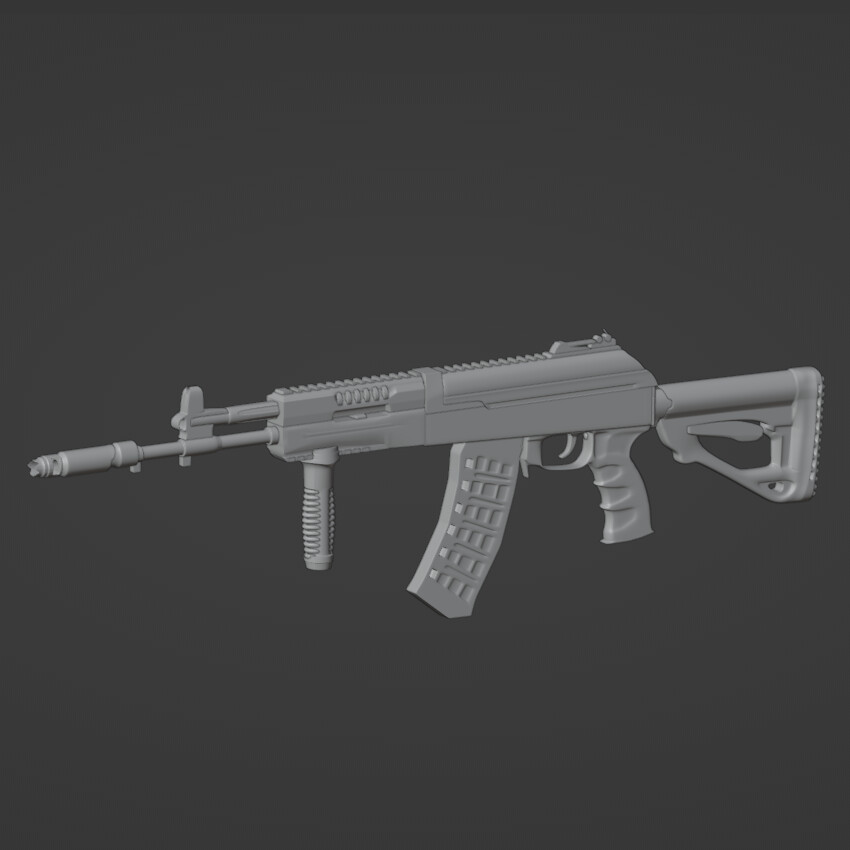 ArtStation - Assault rifle