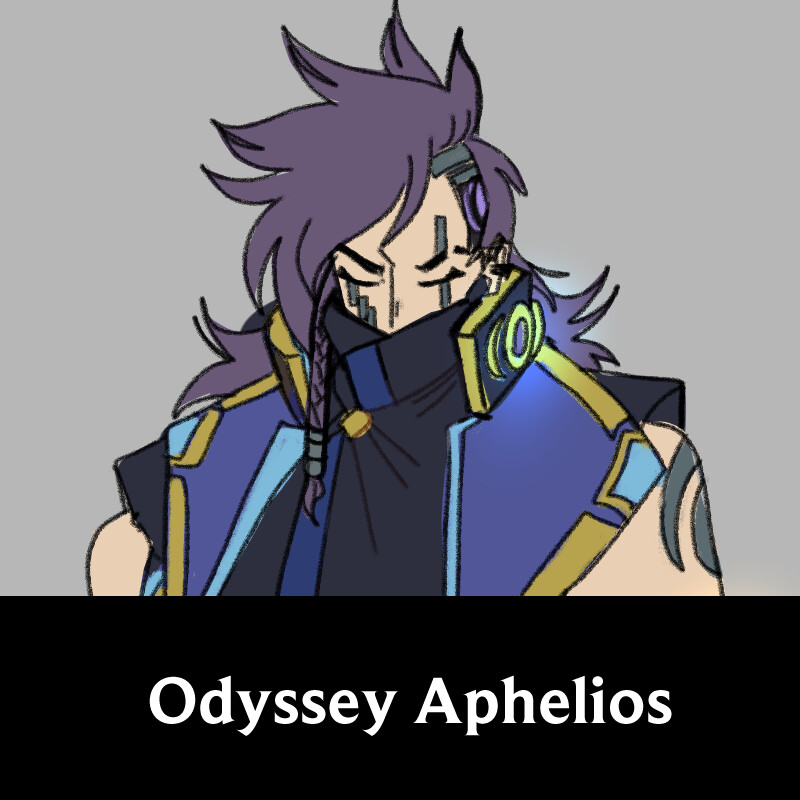ArtStation - Odyssey Aphelios - League Of Legends Fan Skin Concept