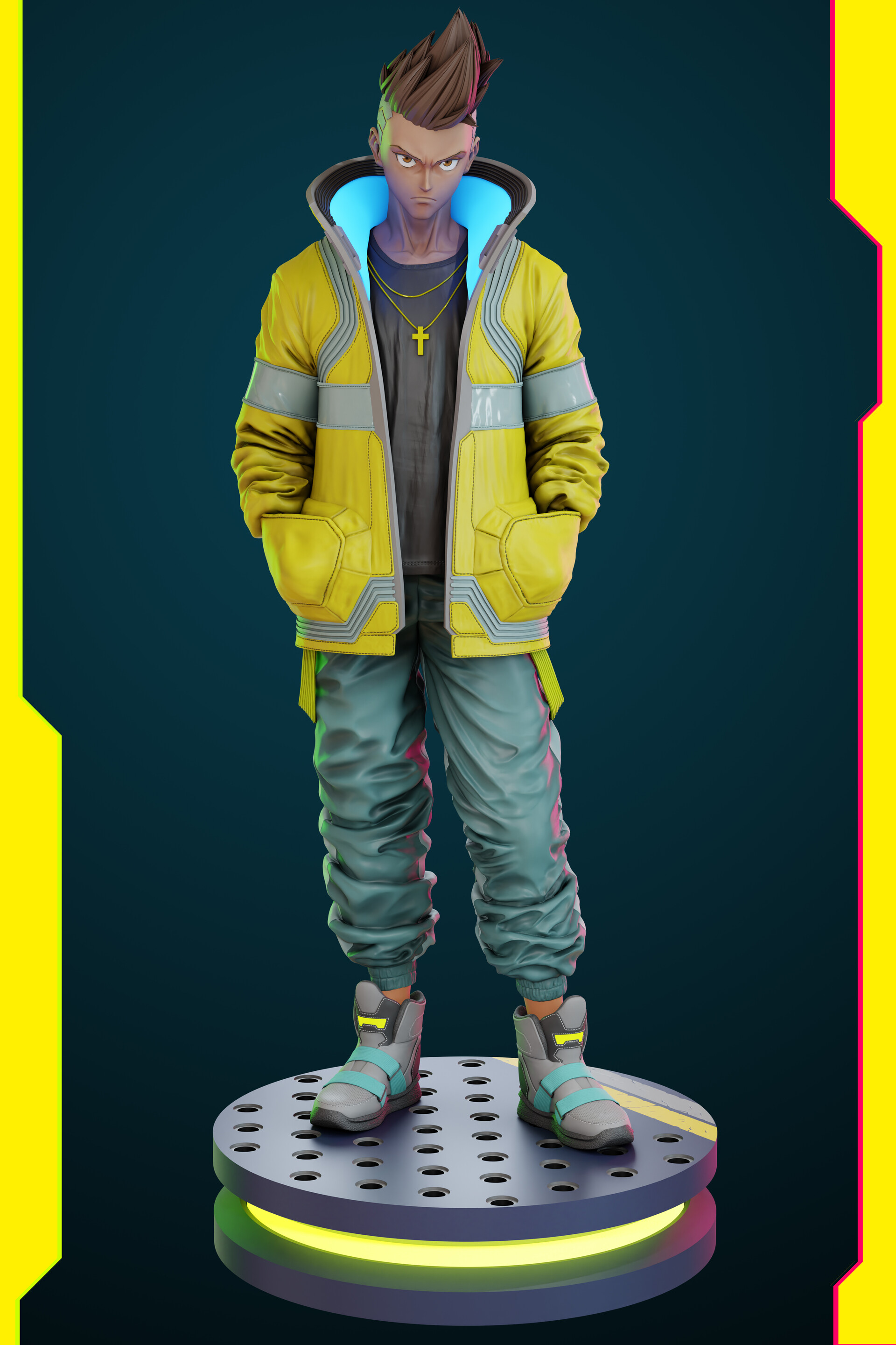 ArtStation - David - Cyberpunk Edgerunners