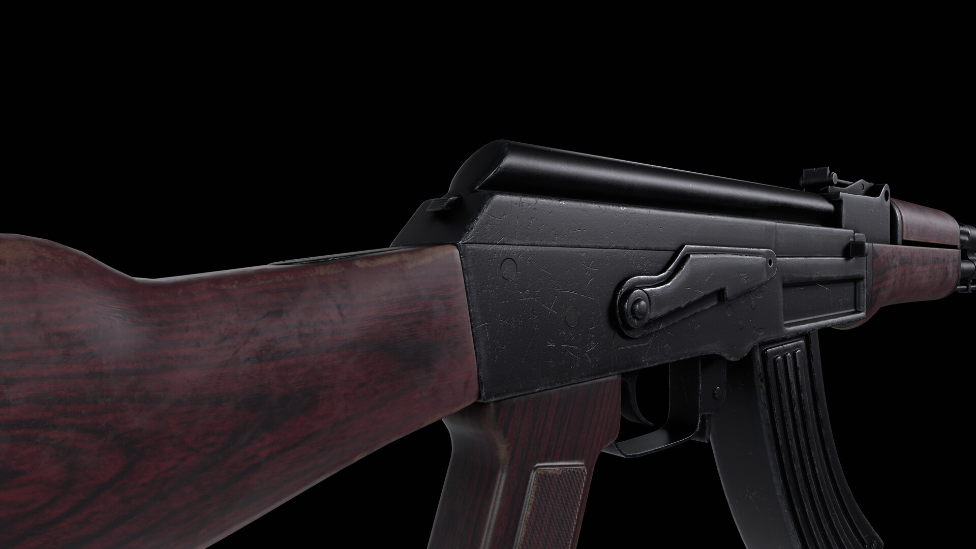 ArtStation - AK-47 Gun