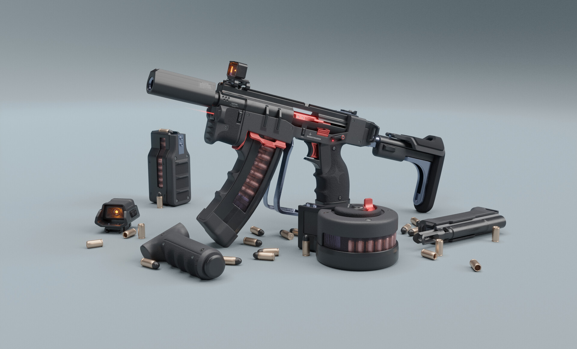 ArtStation - Pistol_1 [LIGHT]