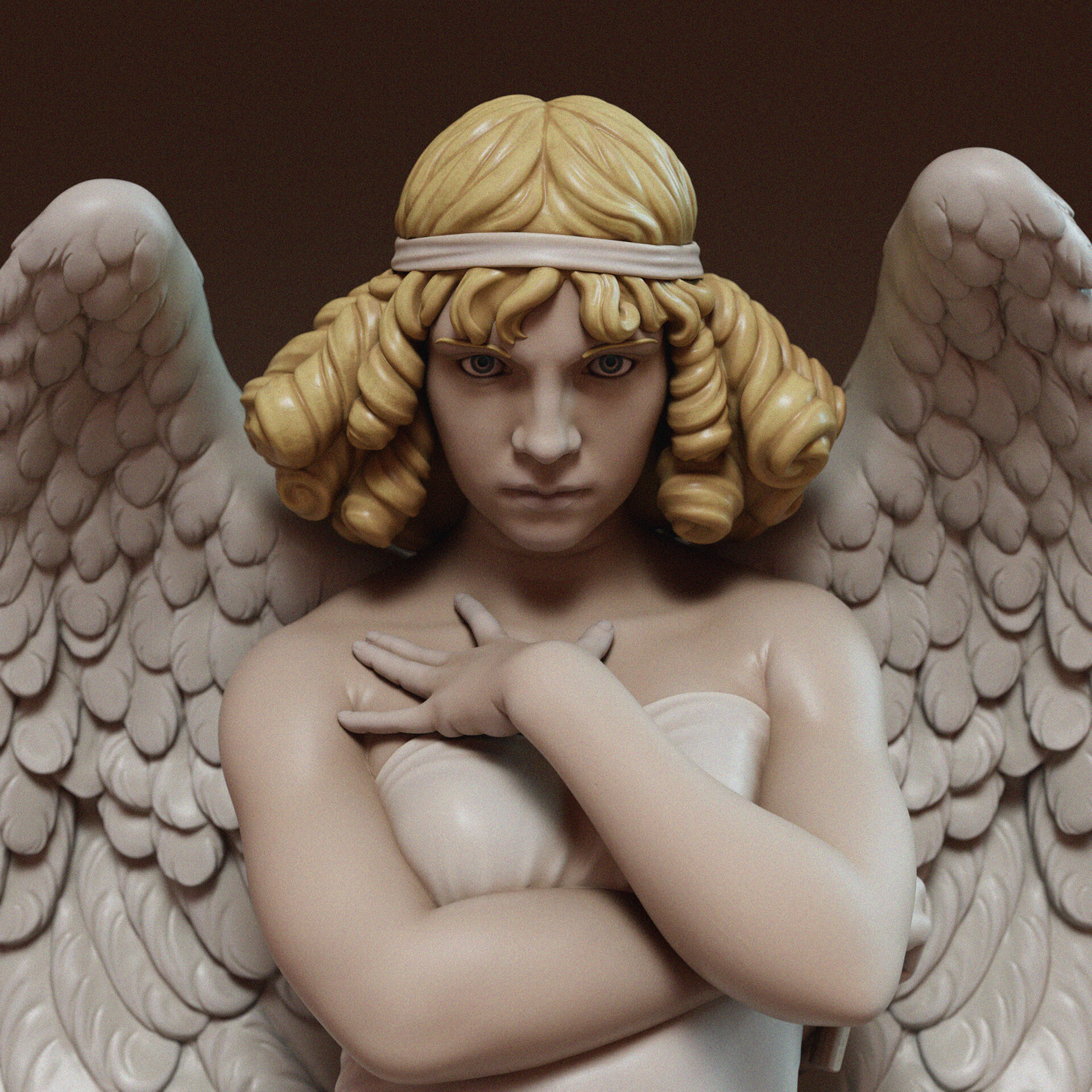 ArtStation - Monteverde Angel Remake (second version)