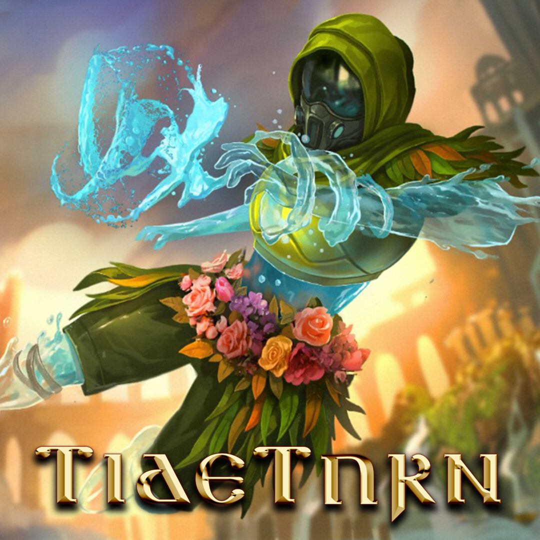 ArtStation - TideTurn - Athidena Solar Punk Splash Art