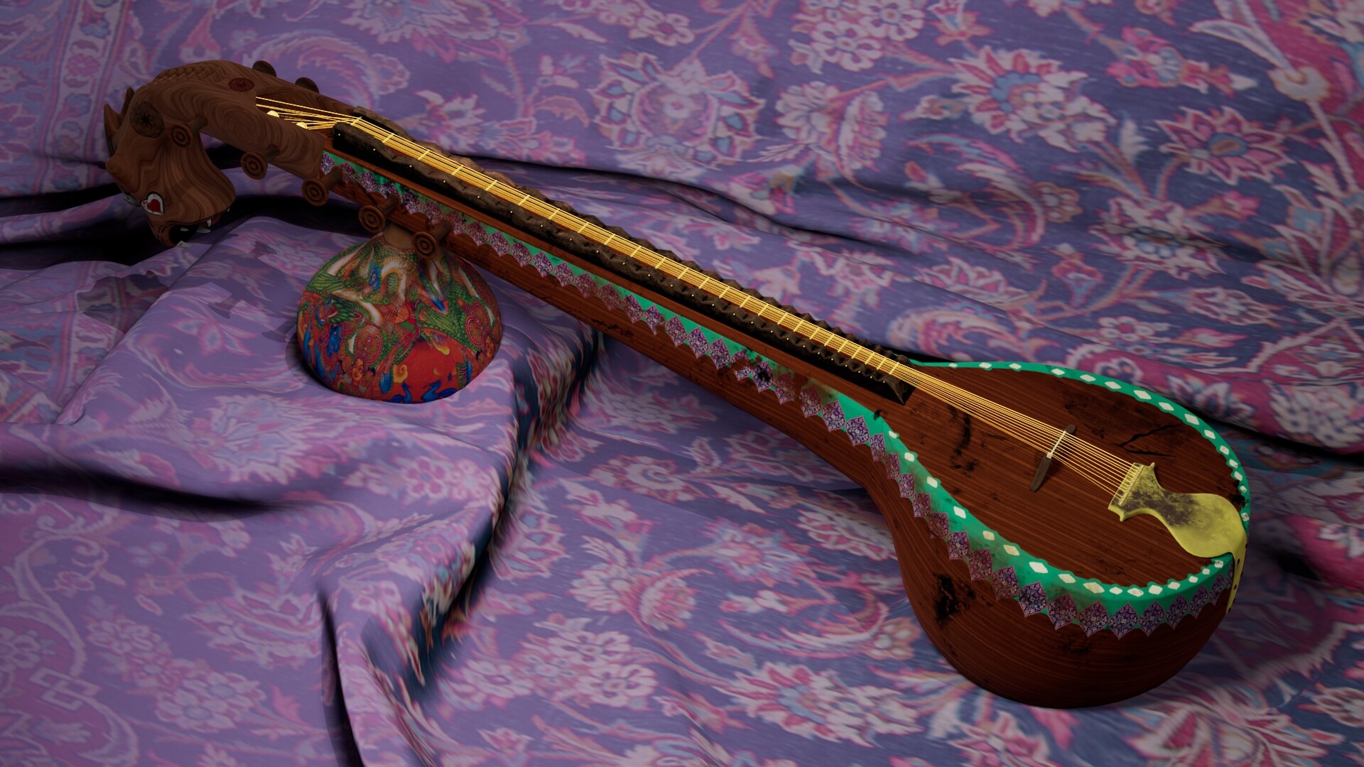 ArtStation - Veena Modeling and Texturing