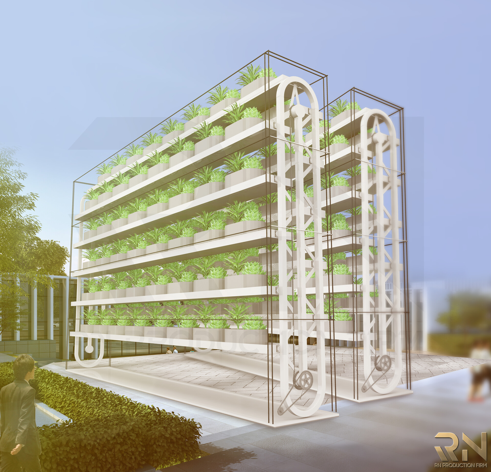 ArtStation - 3D "Plant Rack" Project