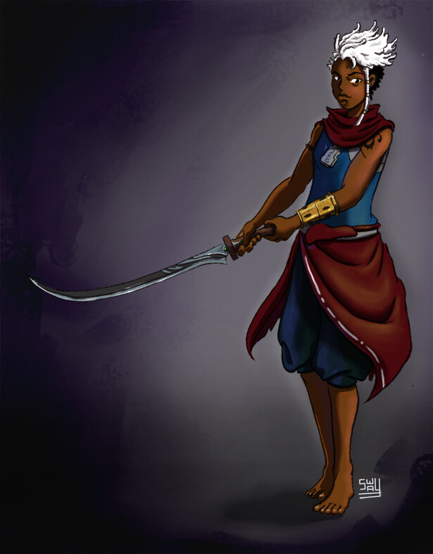 ArtStation - Chau'De Character Sheet