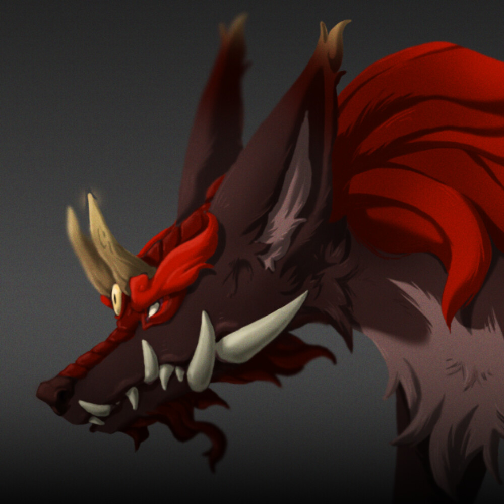 ArtStation - Oni Werewolf