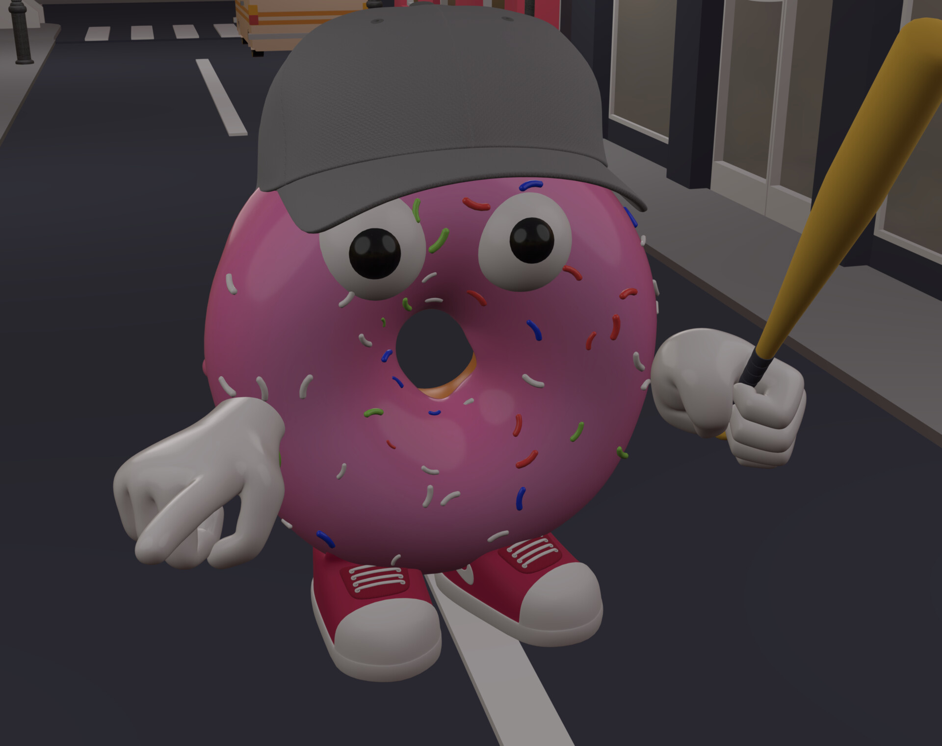 ArtStation - Doughnut Character