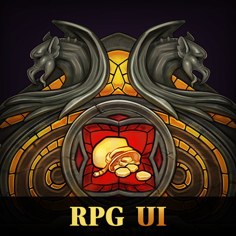 ArtStation - RPG Game UI