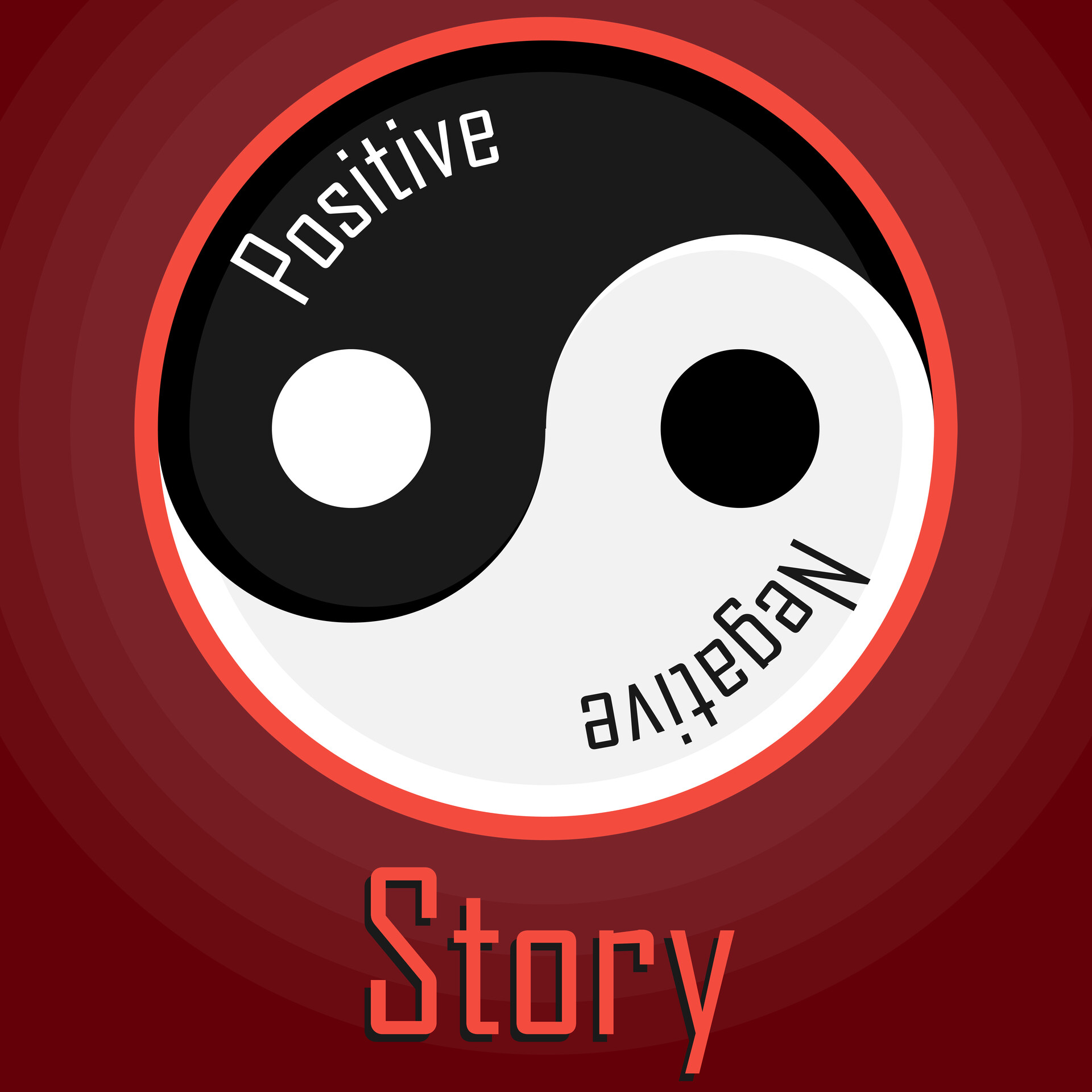 ArtStation - Representing colors in positive and negative. Story