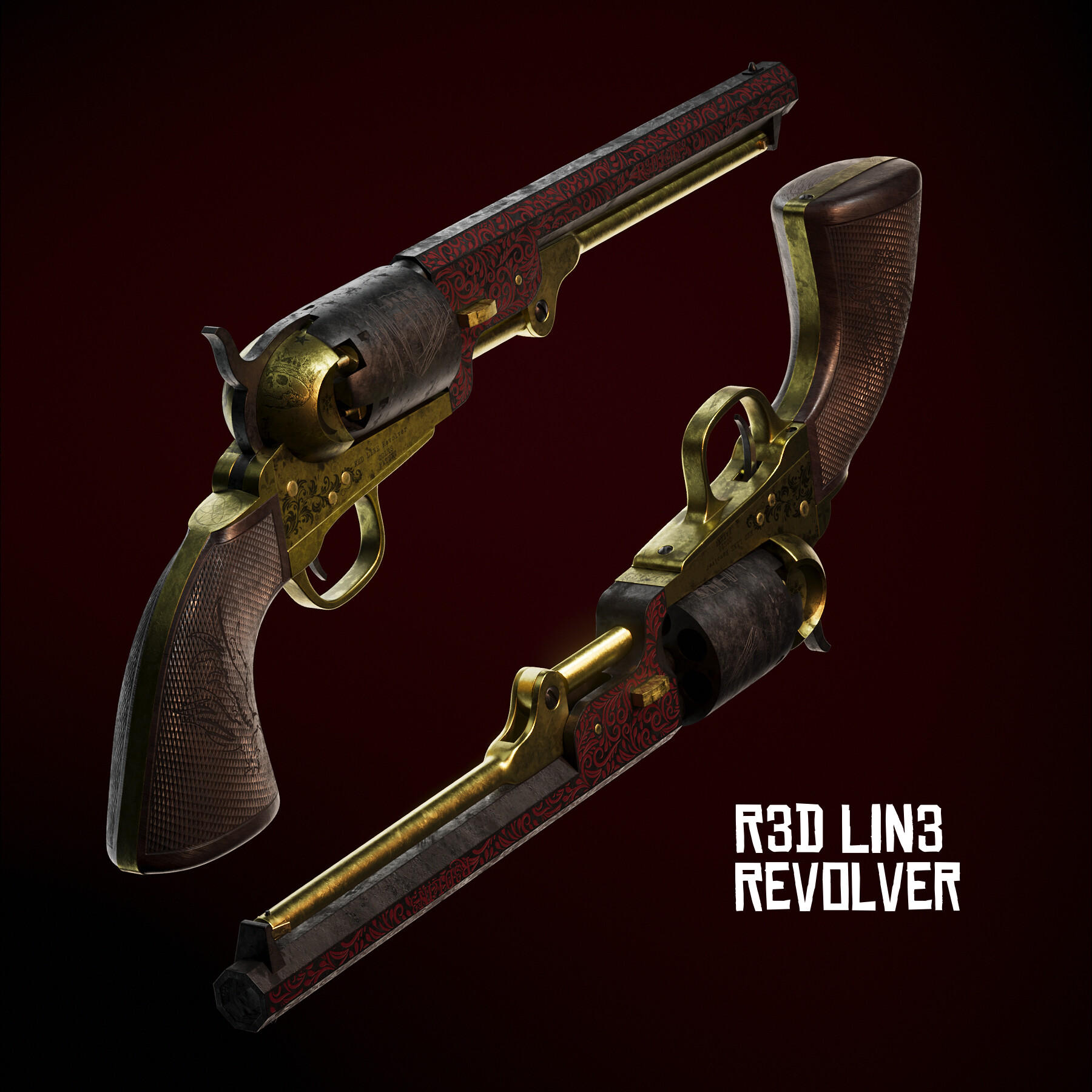 ArtStation - R3D LIN3 Revolver
