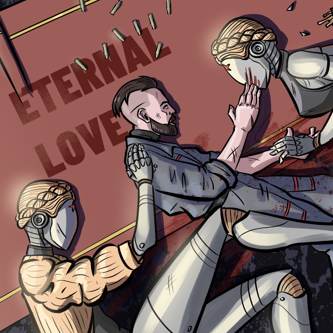 ArtStation - Atomic Heart Fan Art: Eternal Love