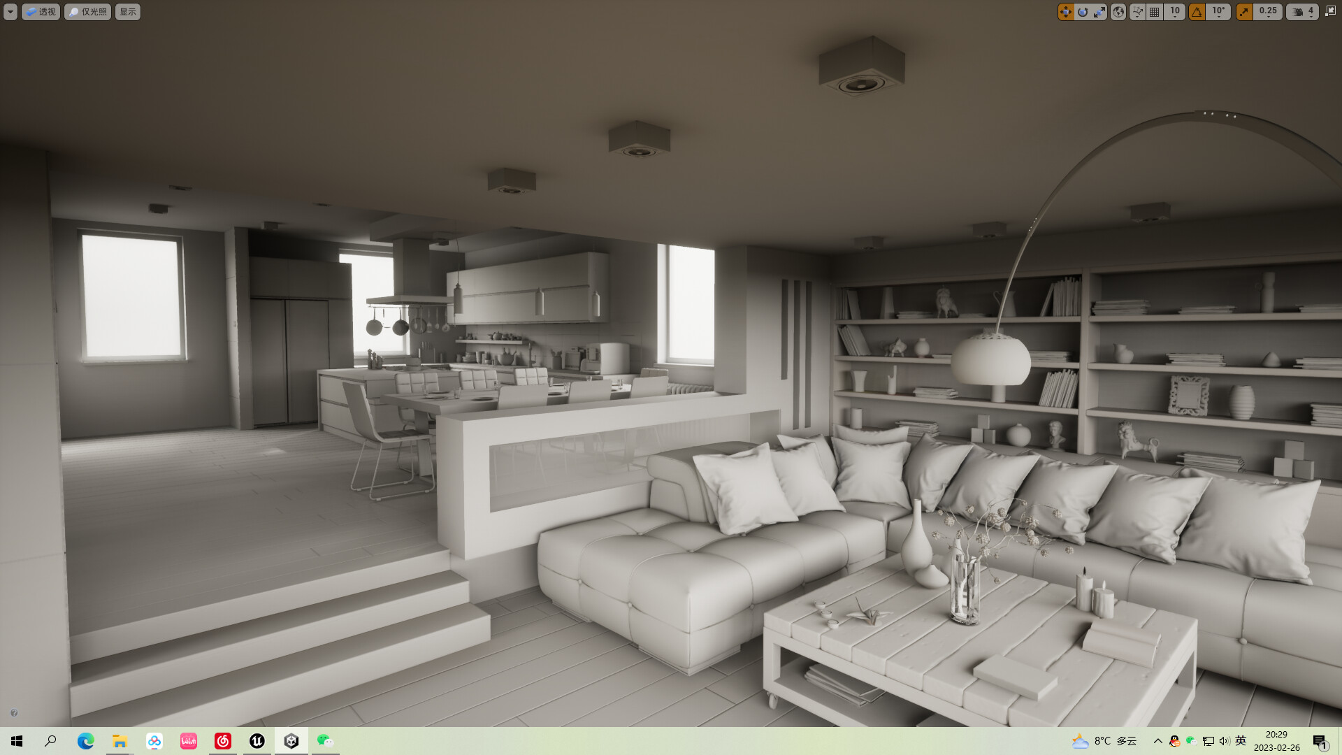ArtStation - WIP U3D VS UE4