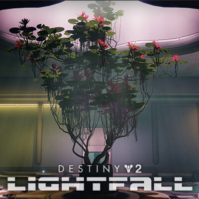 ArtStation - Destiny 2: Lightfall - Lotus Trees