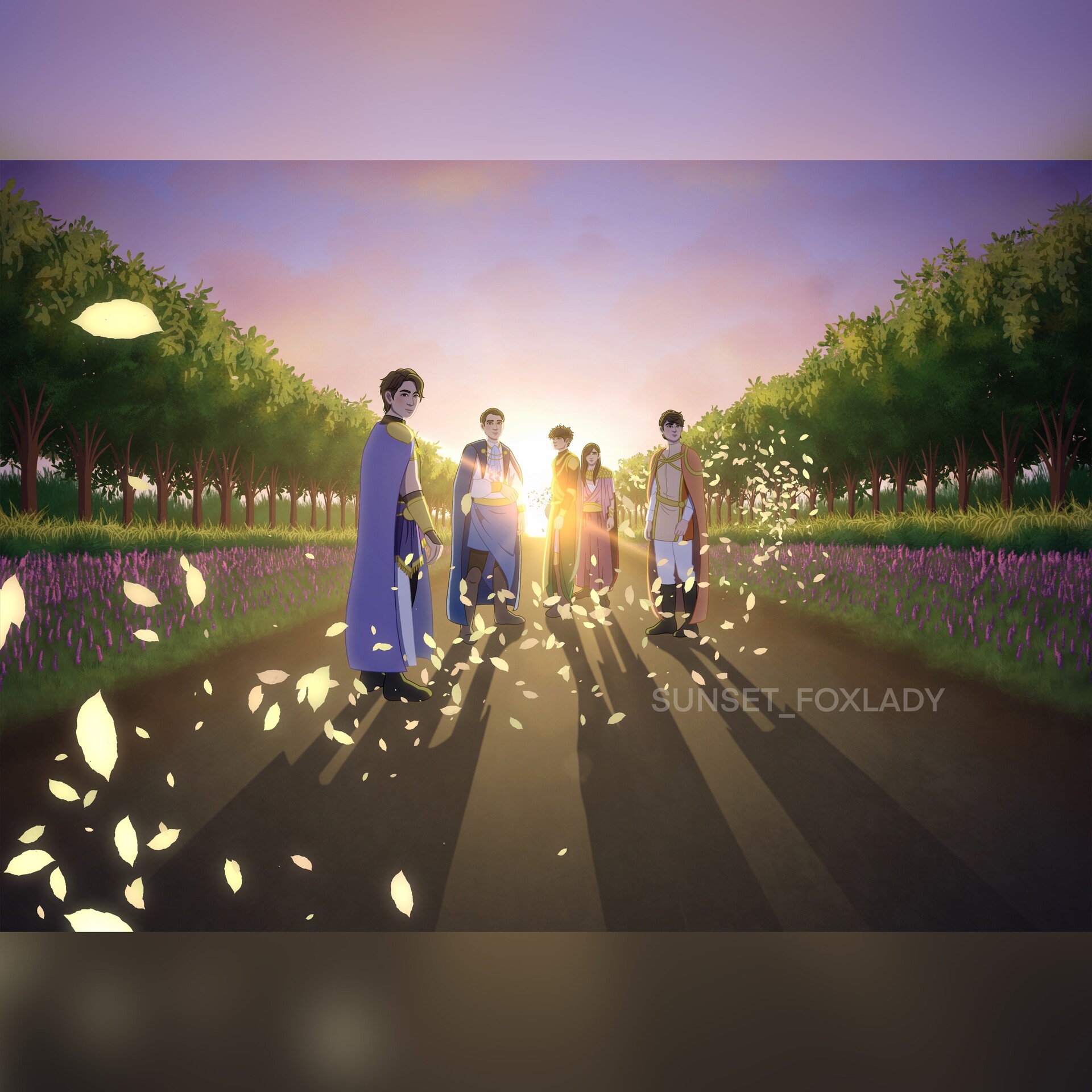 ArtStation - NU’EST: Flowery Road