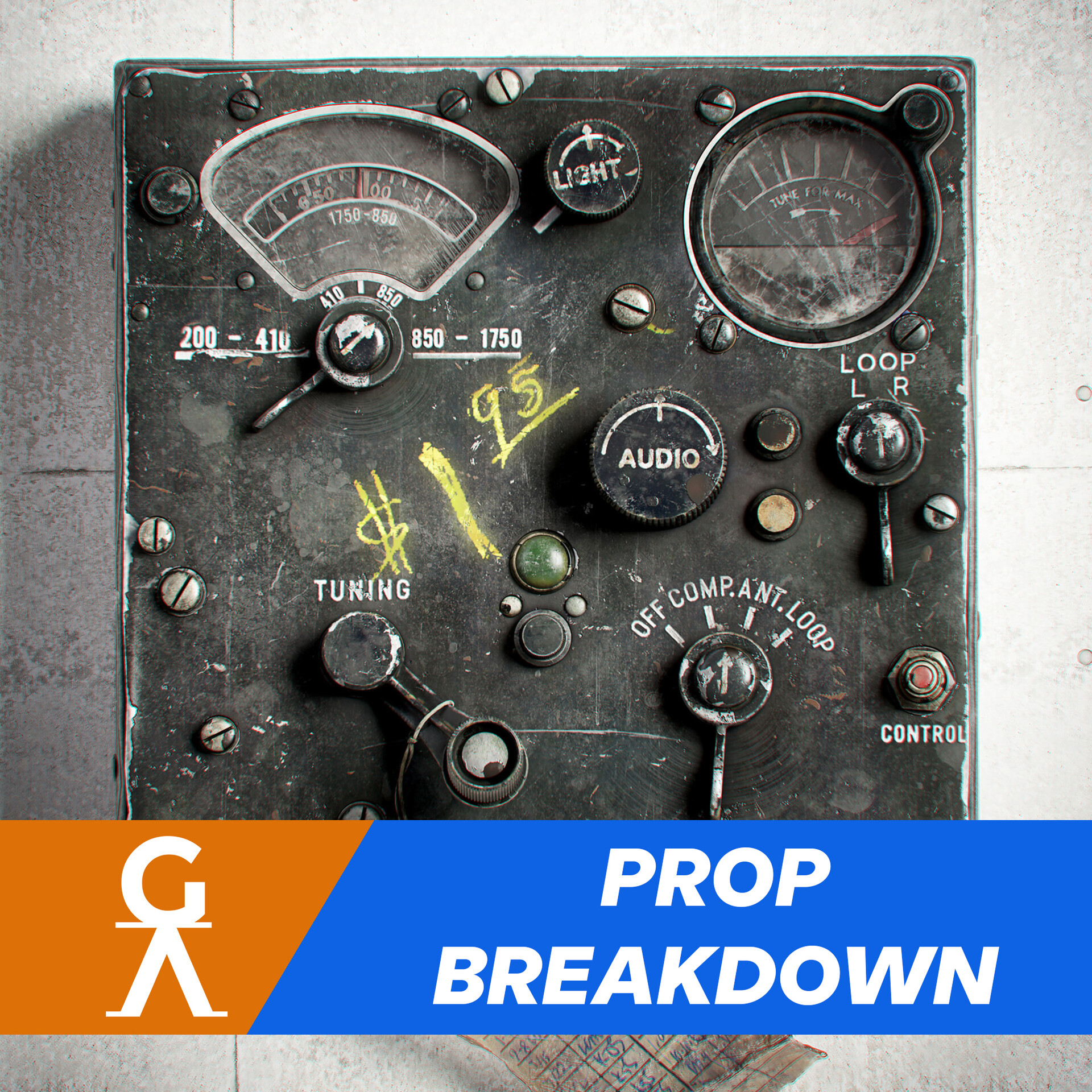 ArtStation - Control Unit - Prop Breakdown - Yulong Huang