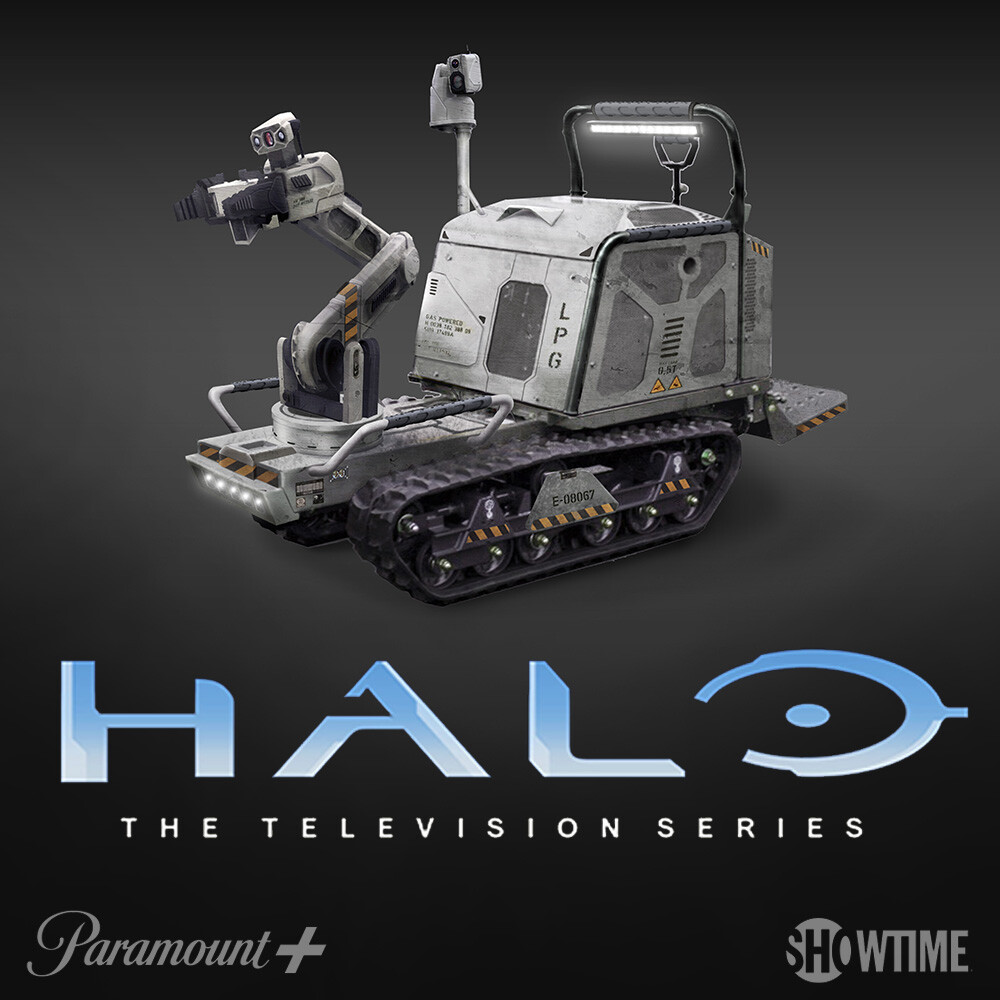 ArtStation - UNSC Robotic Arm Vehicle