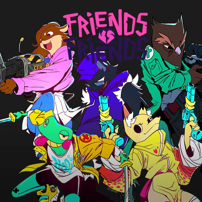 ArtStation - Friends vs Friends Comission