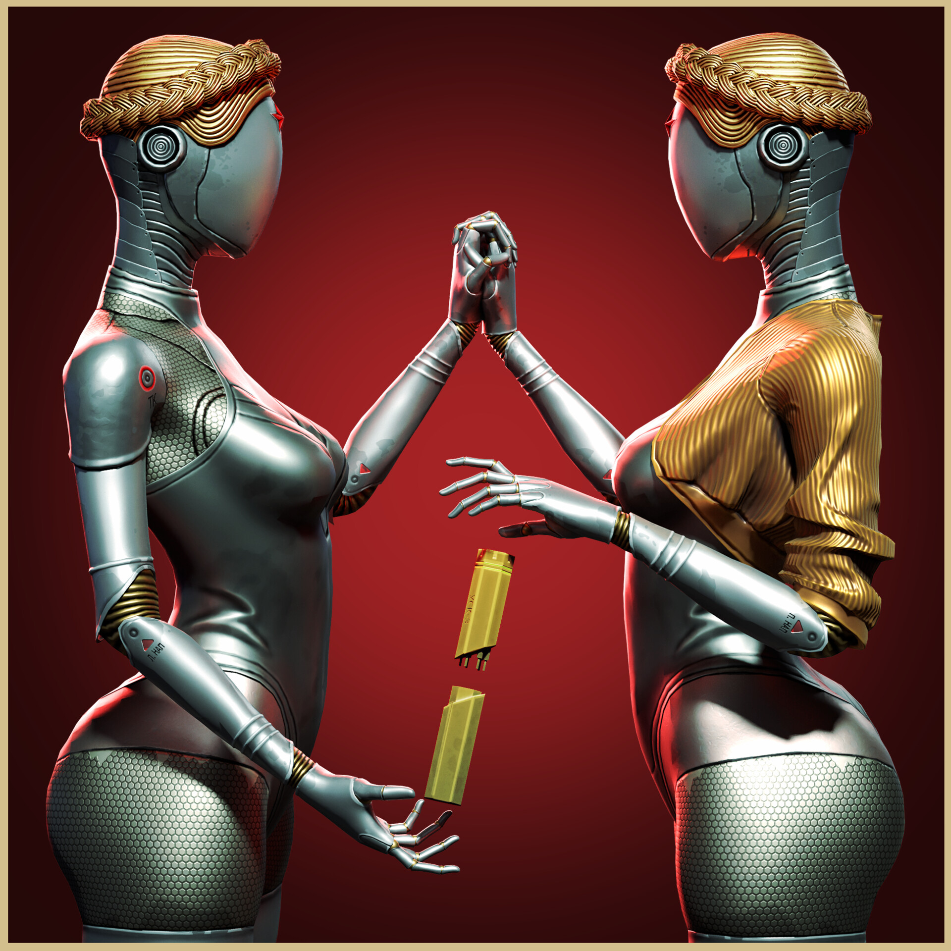 ArtStation - Atomic Heart Twins