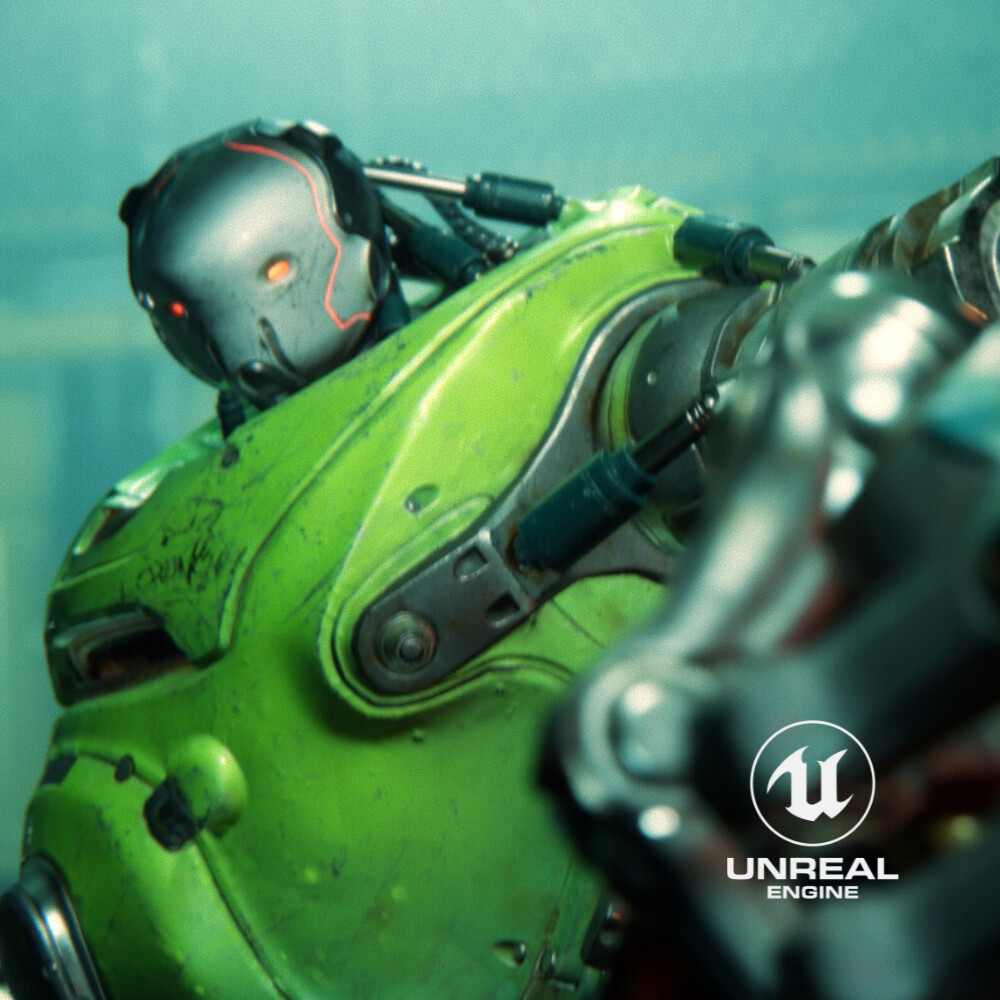 ArtStation - Character Lighting Study - Crunch - Paragon