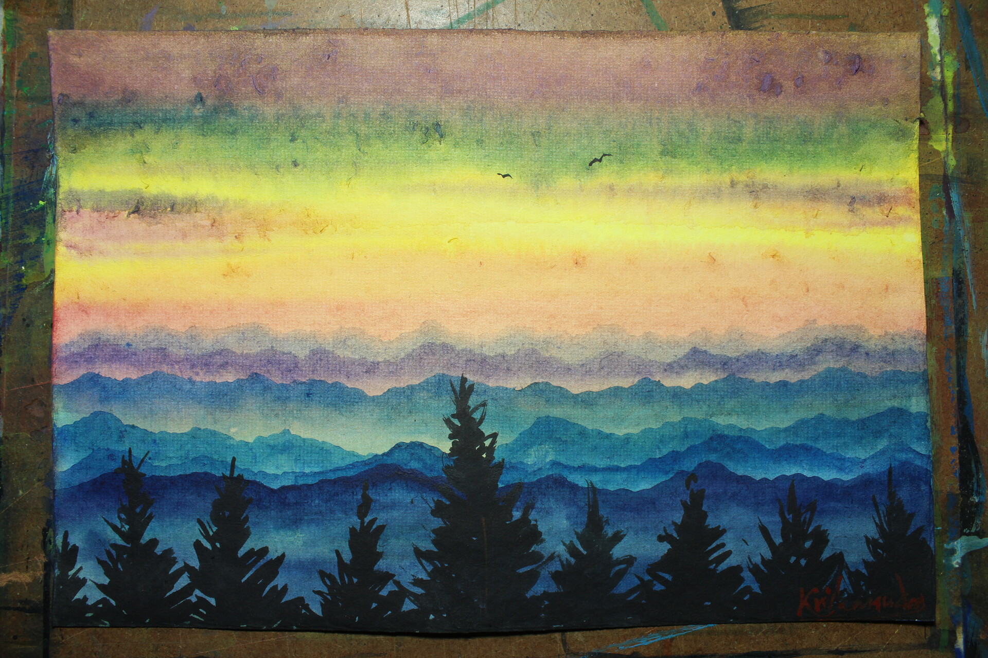 Krishanu Das - Line of Mountain