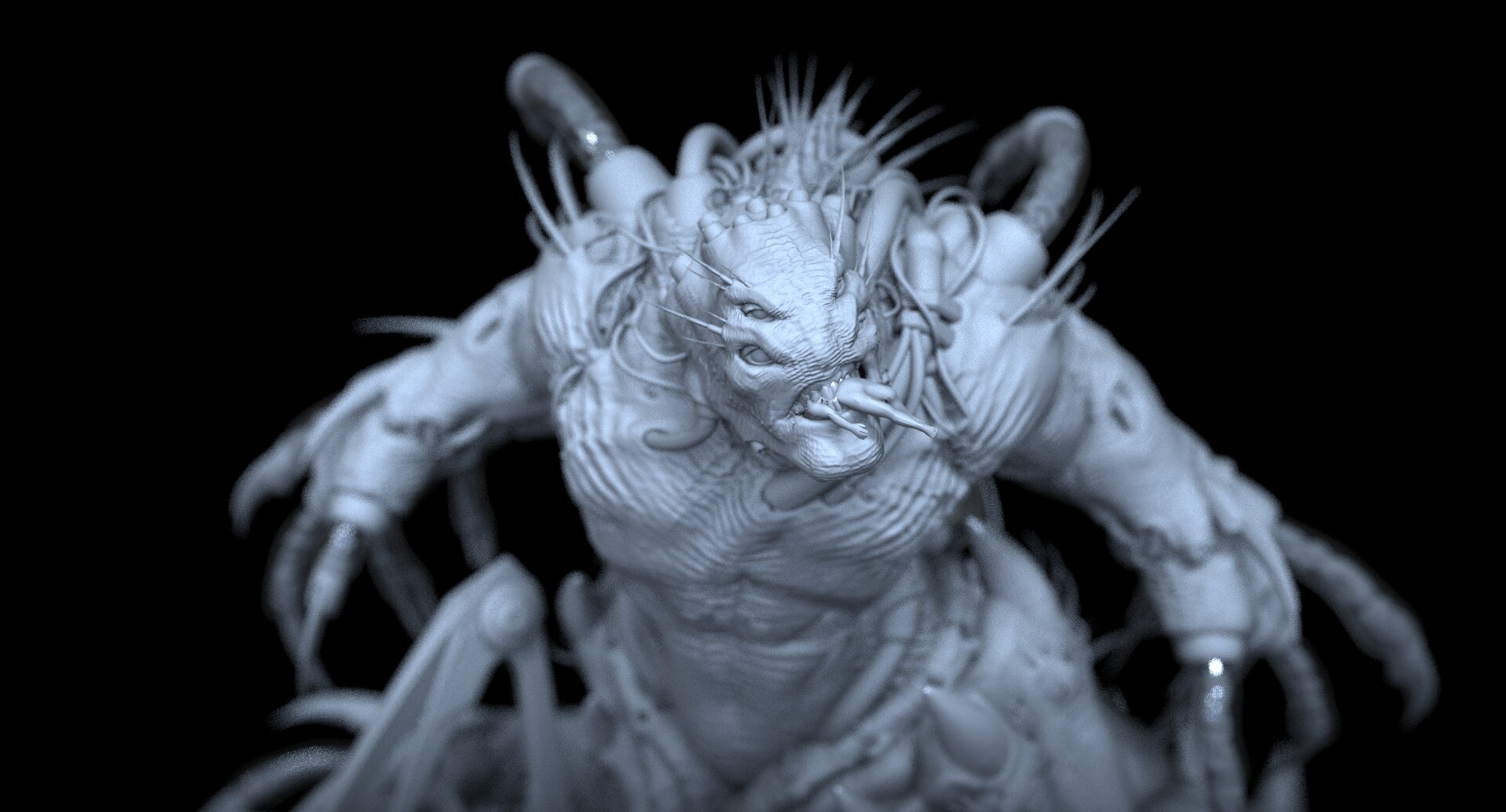 ArtStation - Centipede Demon