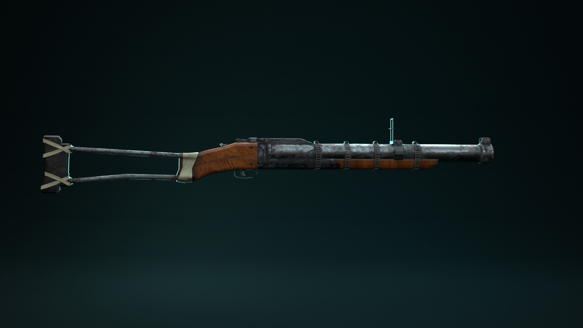 ArtStation - M37 Grenade Launcher concept