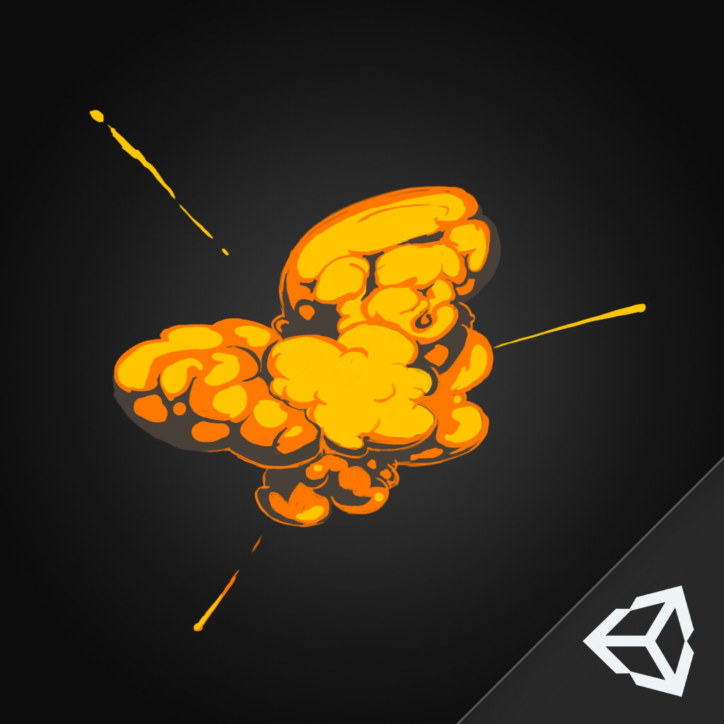 ArtStation - 2D Explosion
