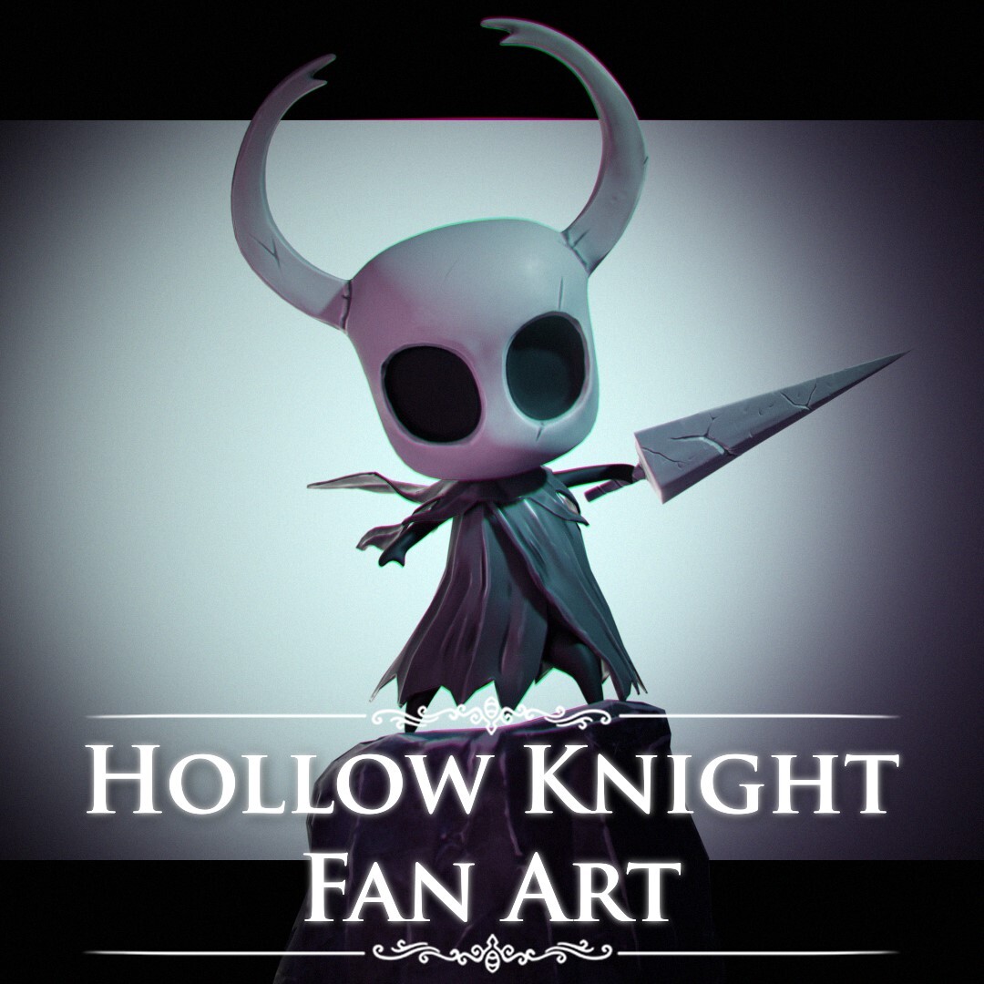 ArtStation - The Knight — Fan Art Hollow Knight