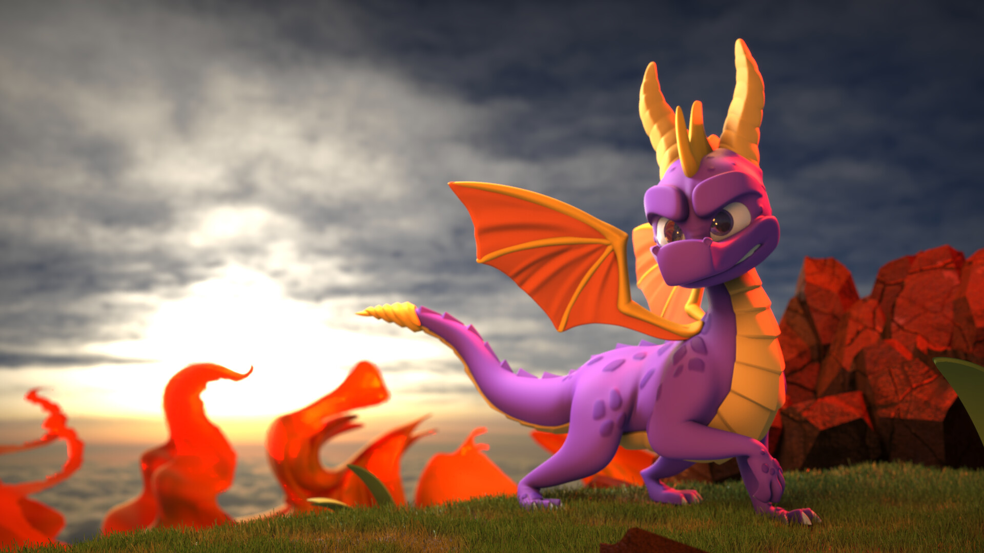 ArtStation - Spyro The Dragon