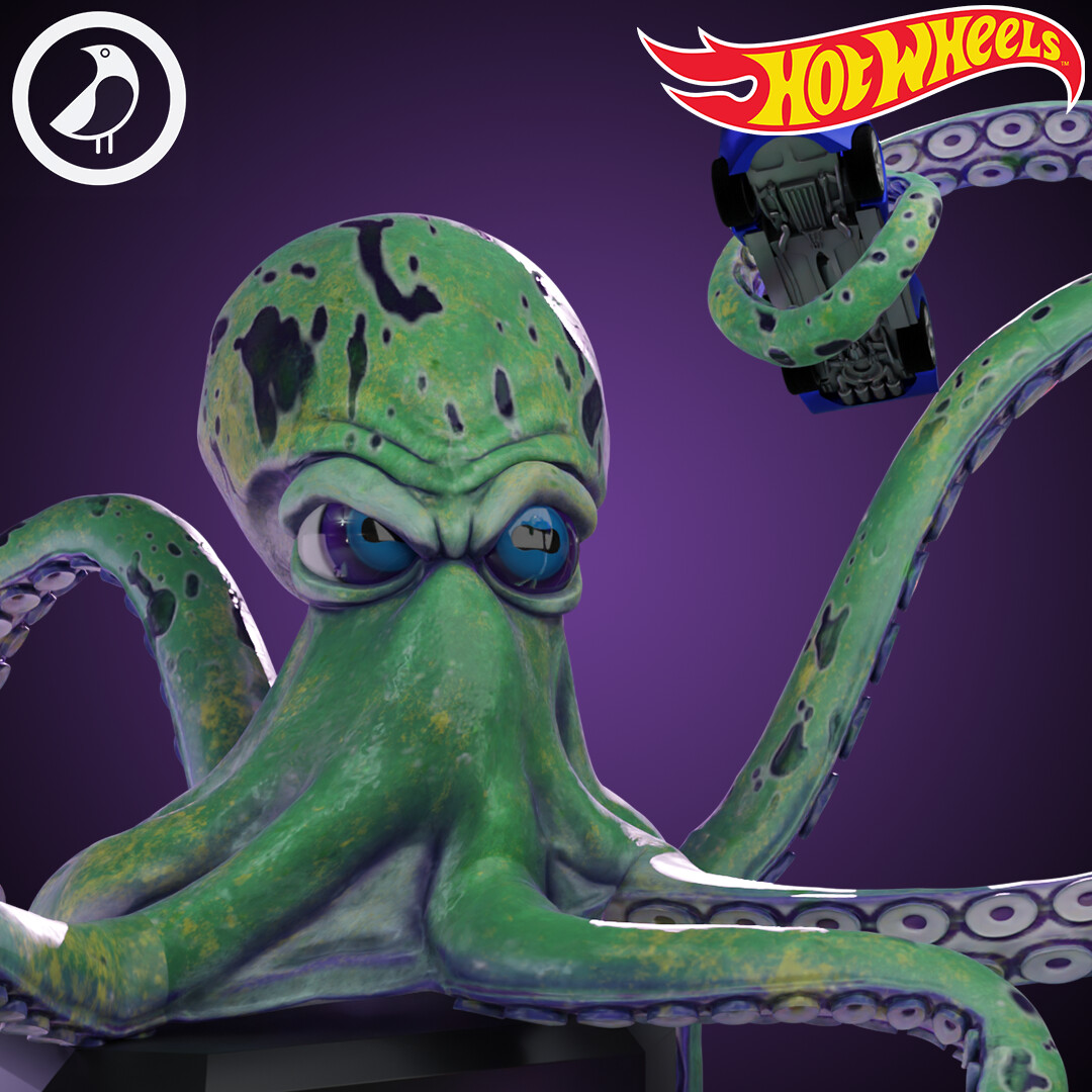 ArtStation - HW Color Reveal Octopus
