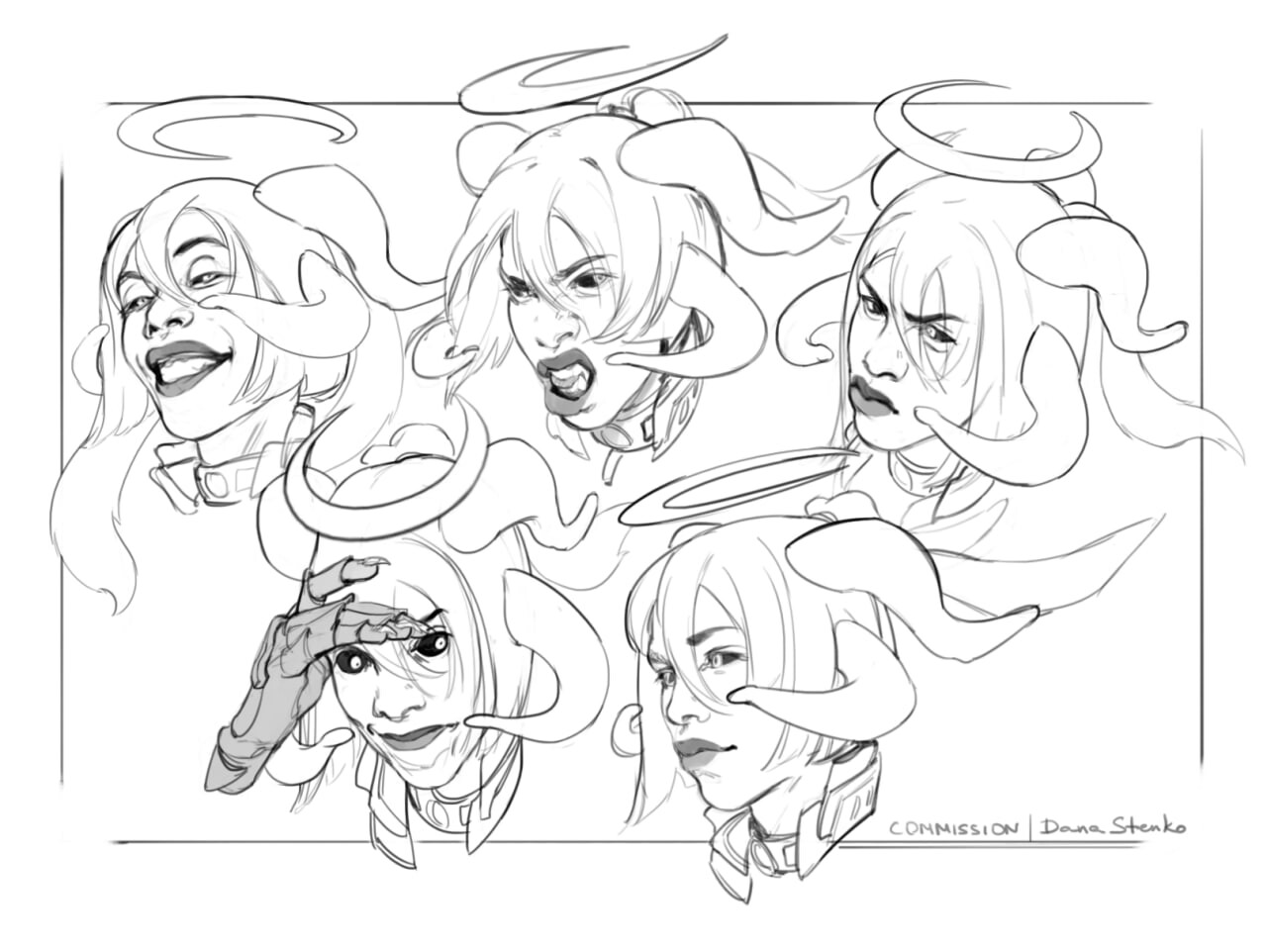 ArtStation - Expressive headshots