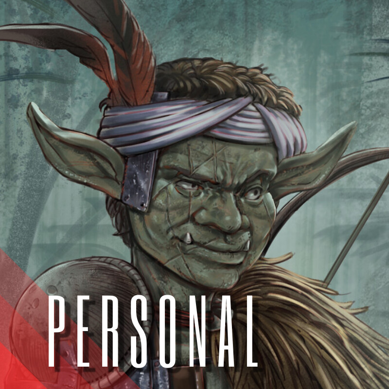 ArtStation - Biangonan - Jungle Goblin