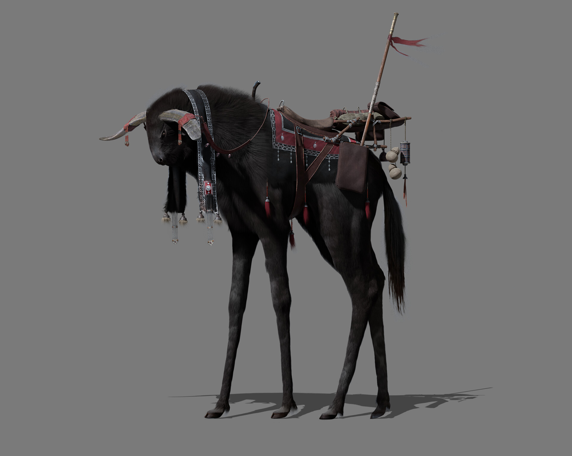 ArtStation - Mount creature