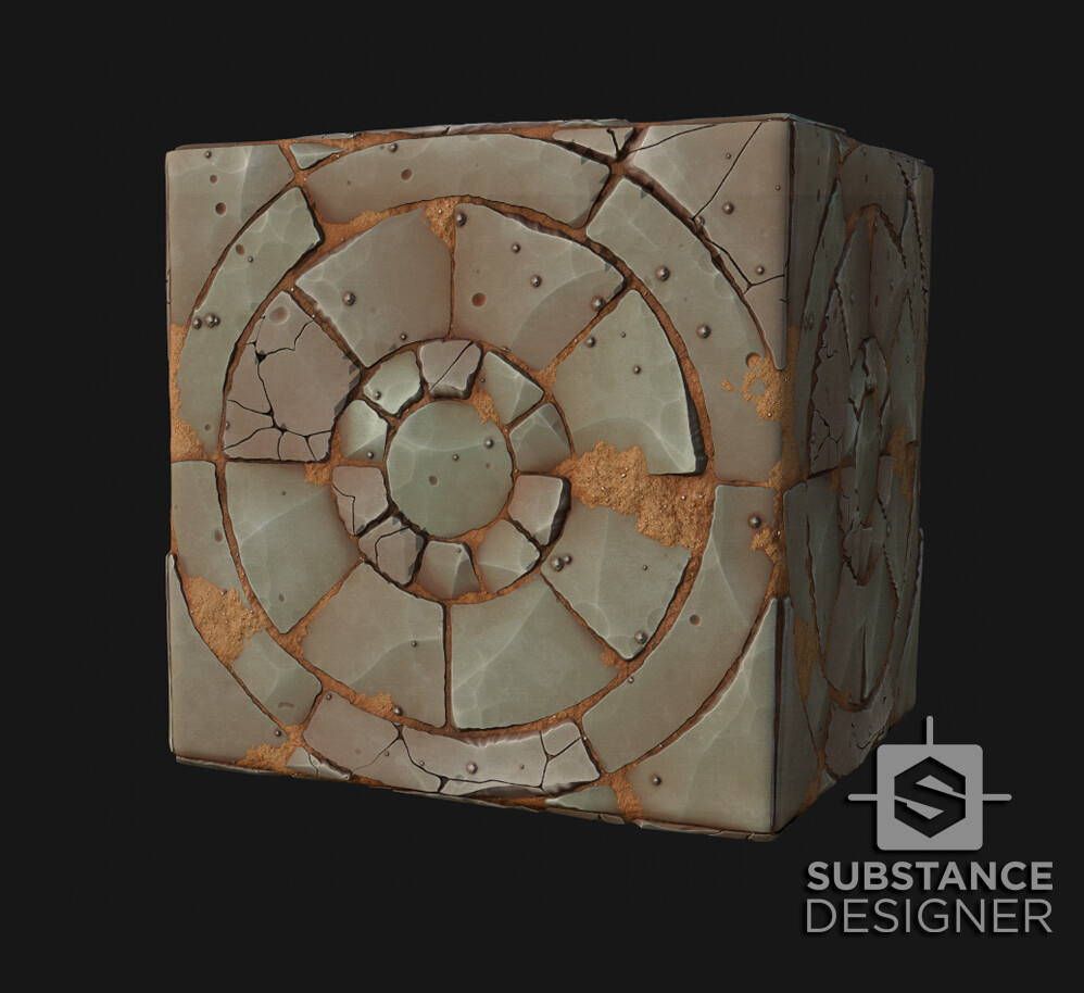 ArtStation - Stylized Materials (Substance Designer)