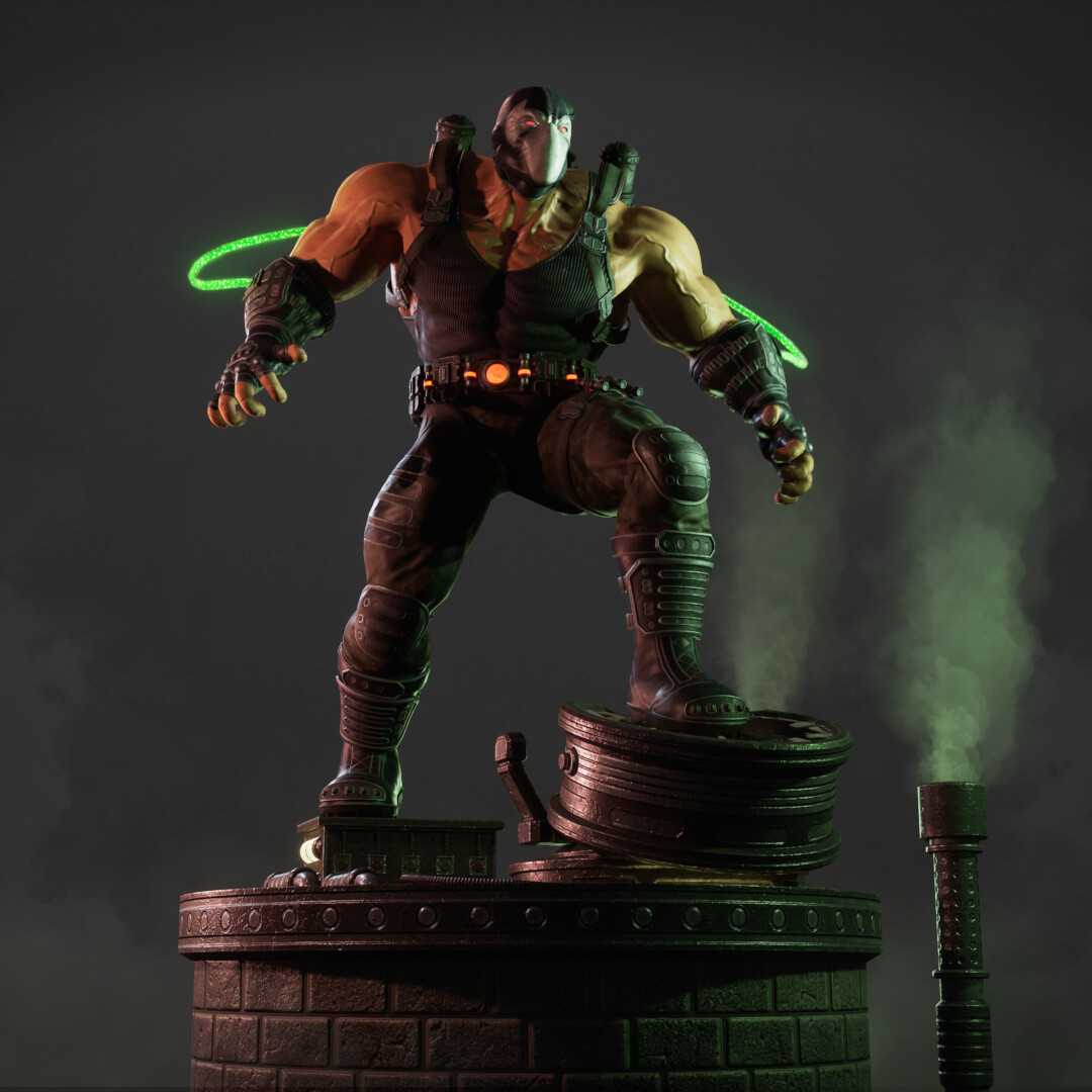ArtStation - Bane - game ready character