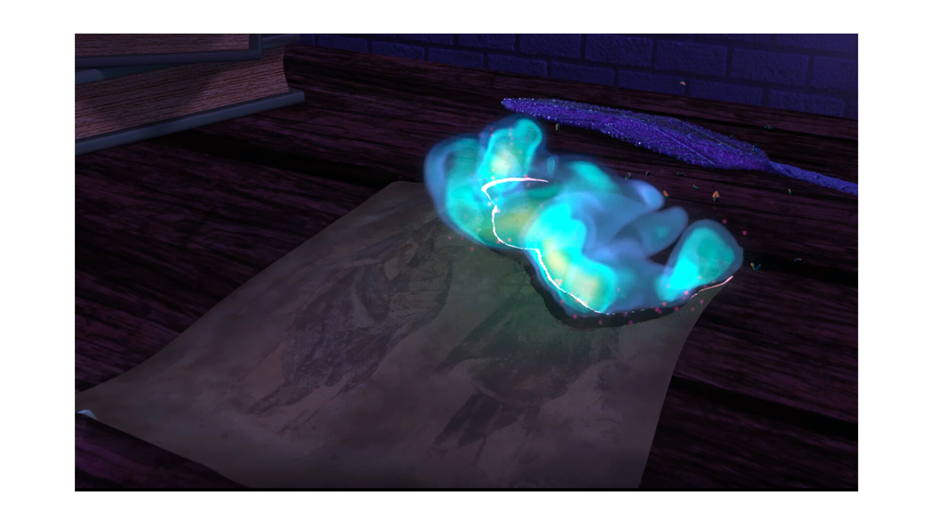 ArtStation - Pyro burning paper