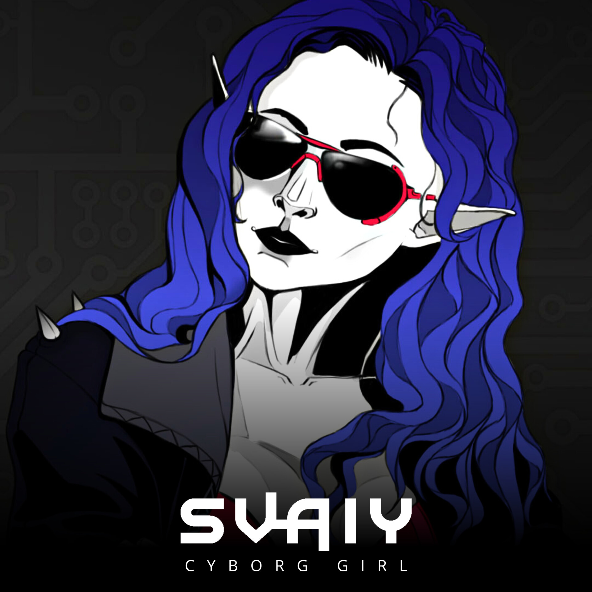 ArtStation - GOBLIN CYBORG GIRL |2D & CONCEPT ART