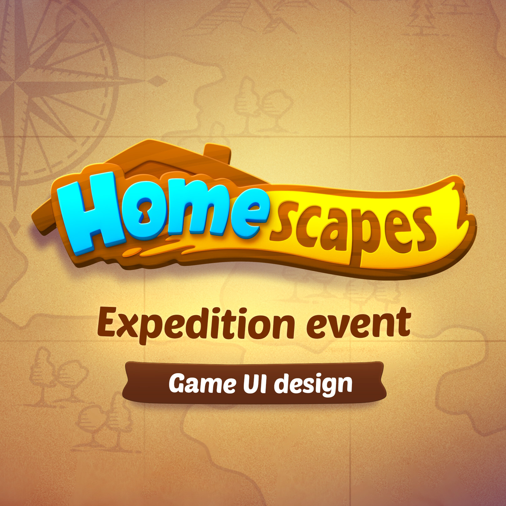 ArtStation - Homescapes (Expedition event) — game ui design