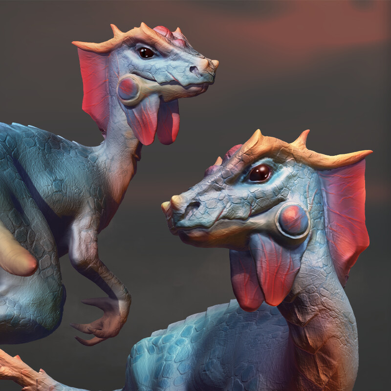 ArtStation - Dragon raptor | Creature Design