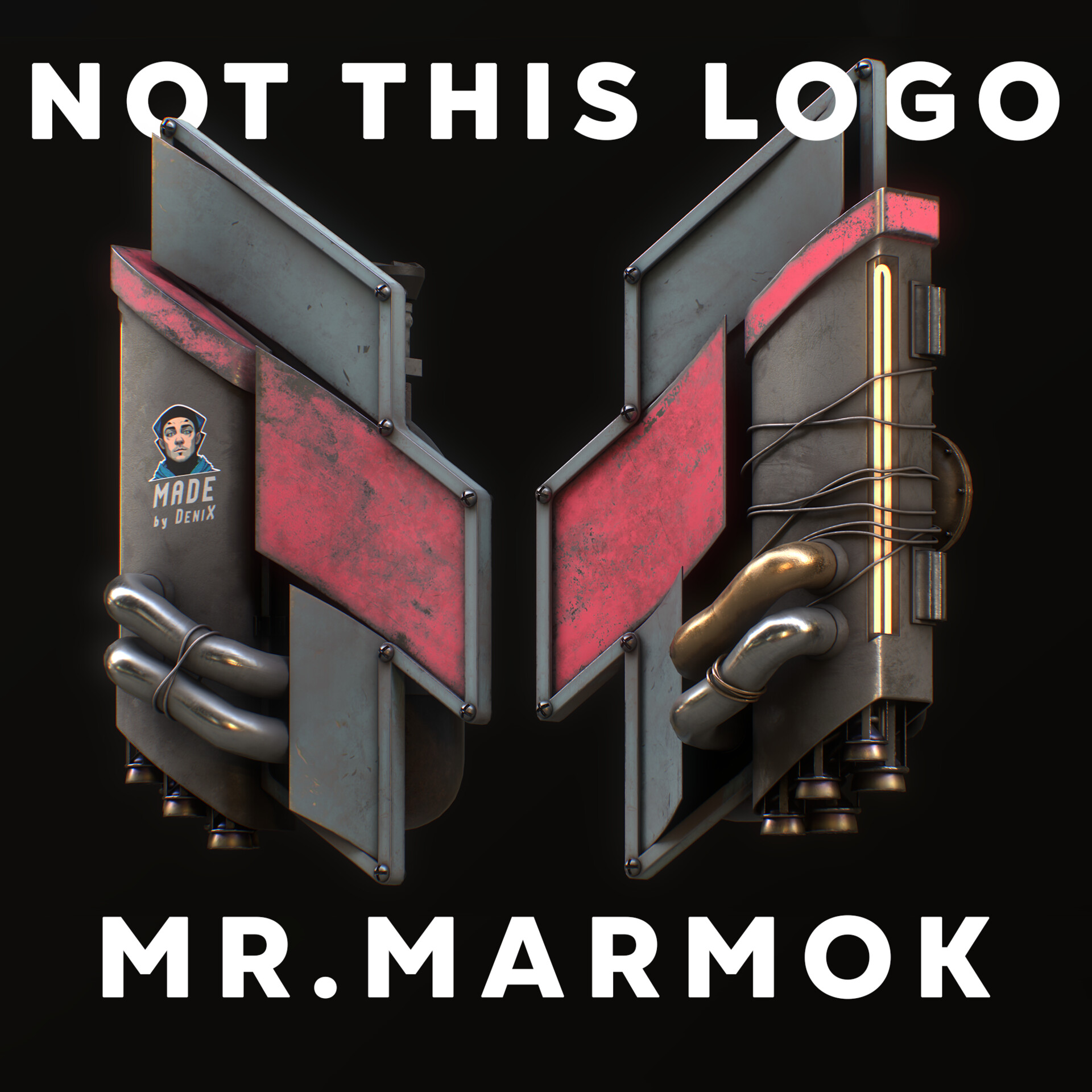 ArtStation - LOGO Mr. Marmok