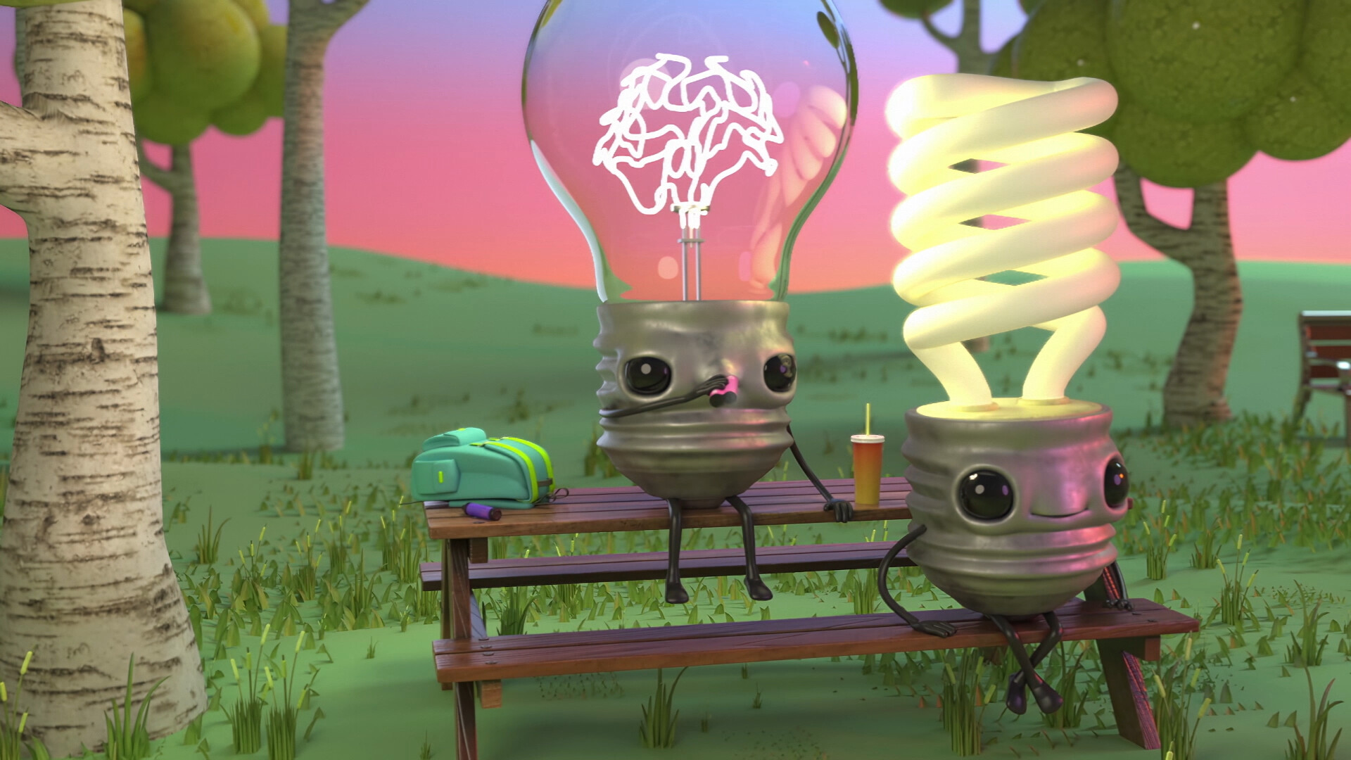 ArtStation - Vaping - Respect Your Brain Campaign