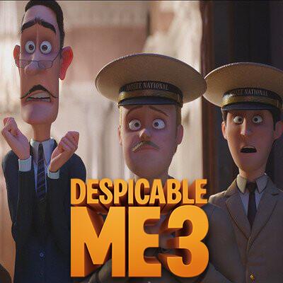 ArtStation - Museum Guards - Despicable Me 3