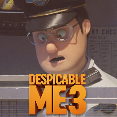 ArtStation - Security Agents - Despicable Me 3