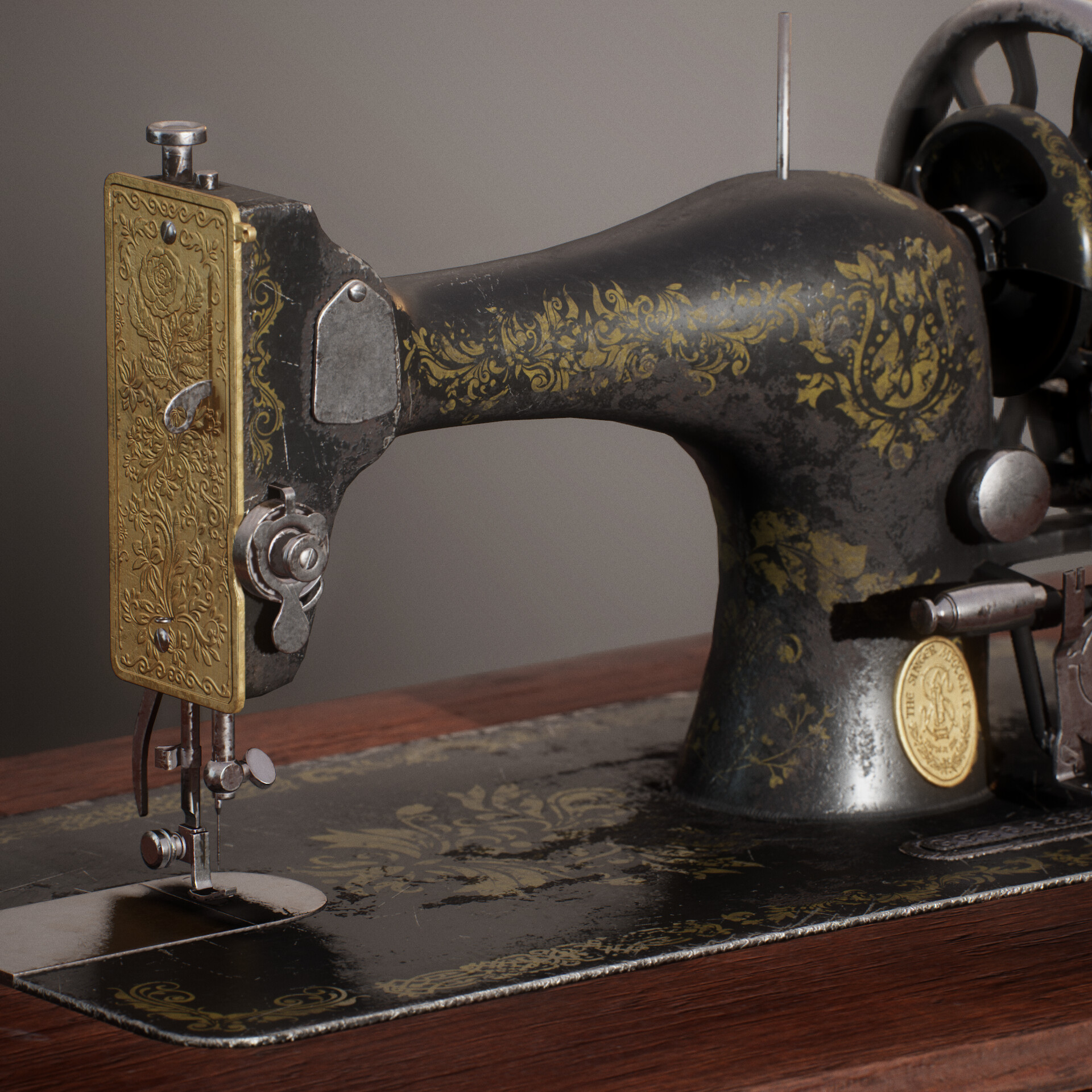 ArtStation - Singer Sewing Machine