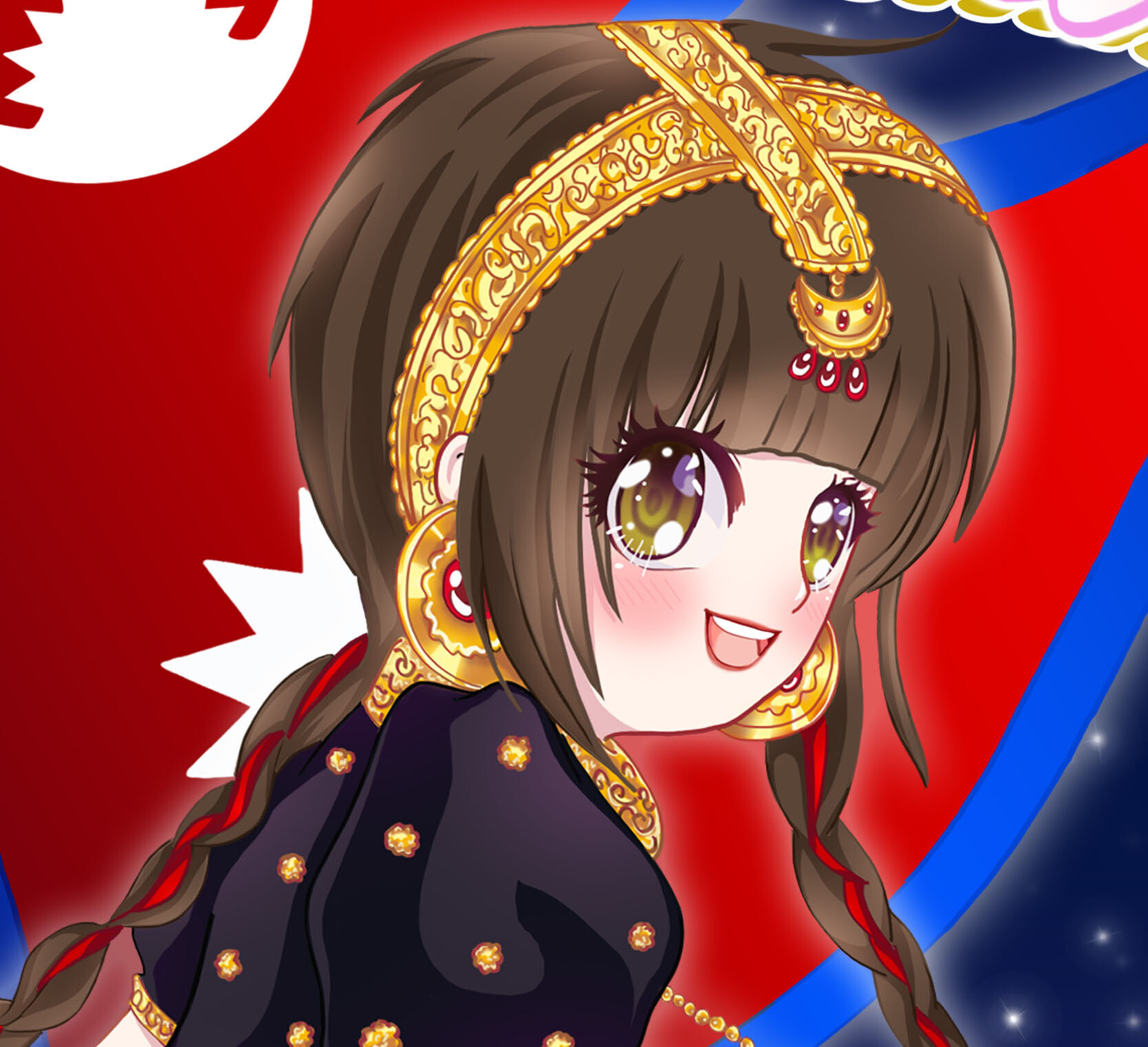 ArtStation - Nepali Girl Nanu