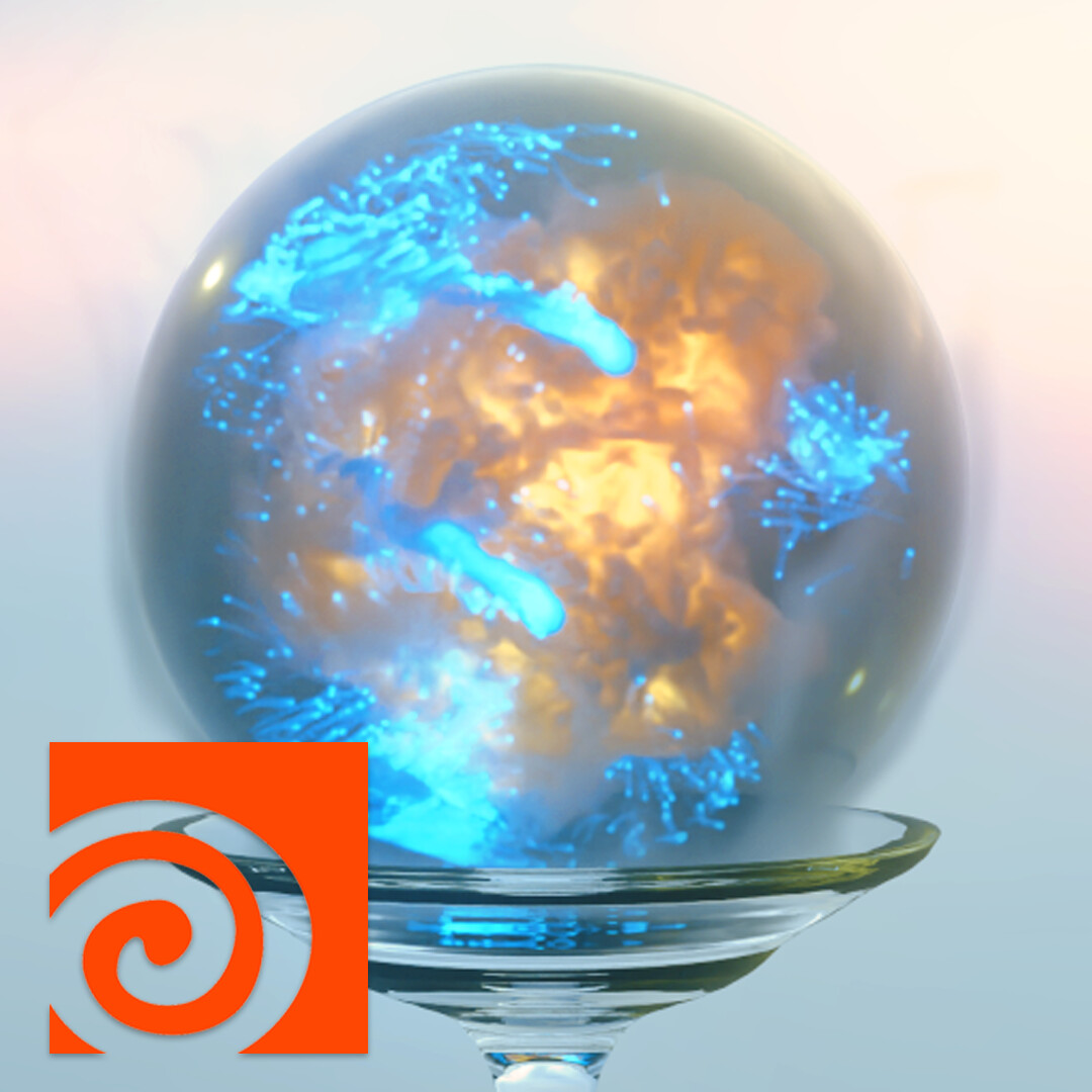 ArtStation - Houdini Pyro: Fiery Pearl