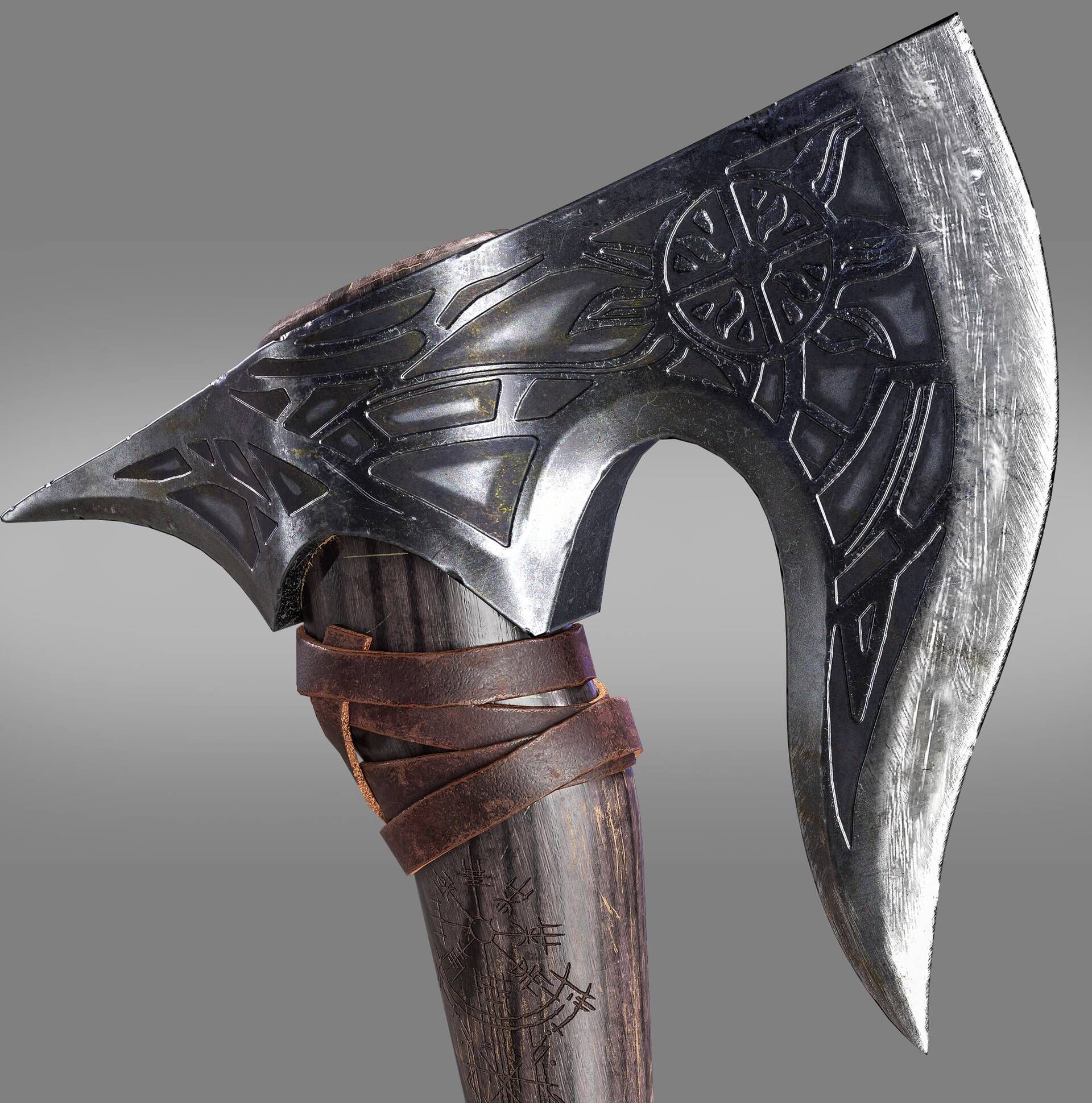 ArtStation - Viking Battle Axe