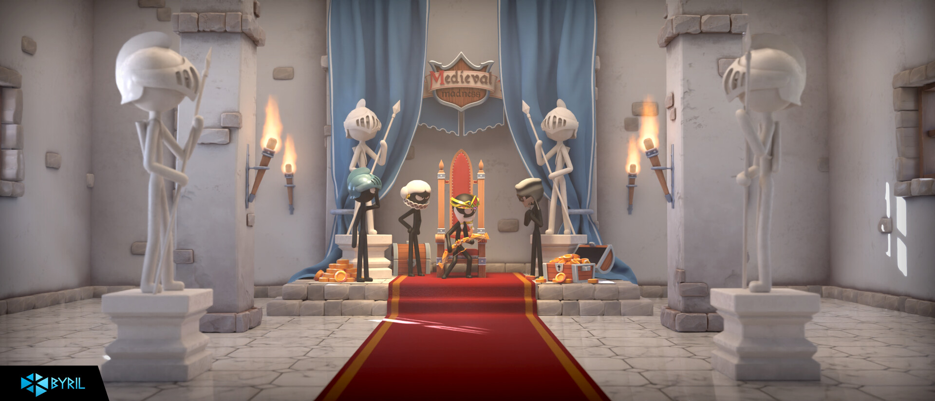 ArtStation - Stickman Archer Season Promo