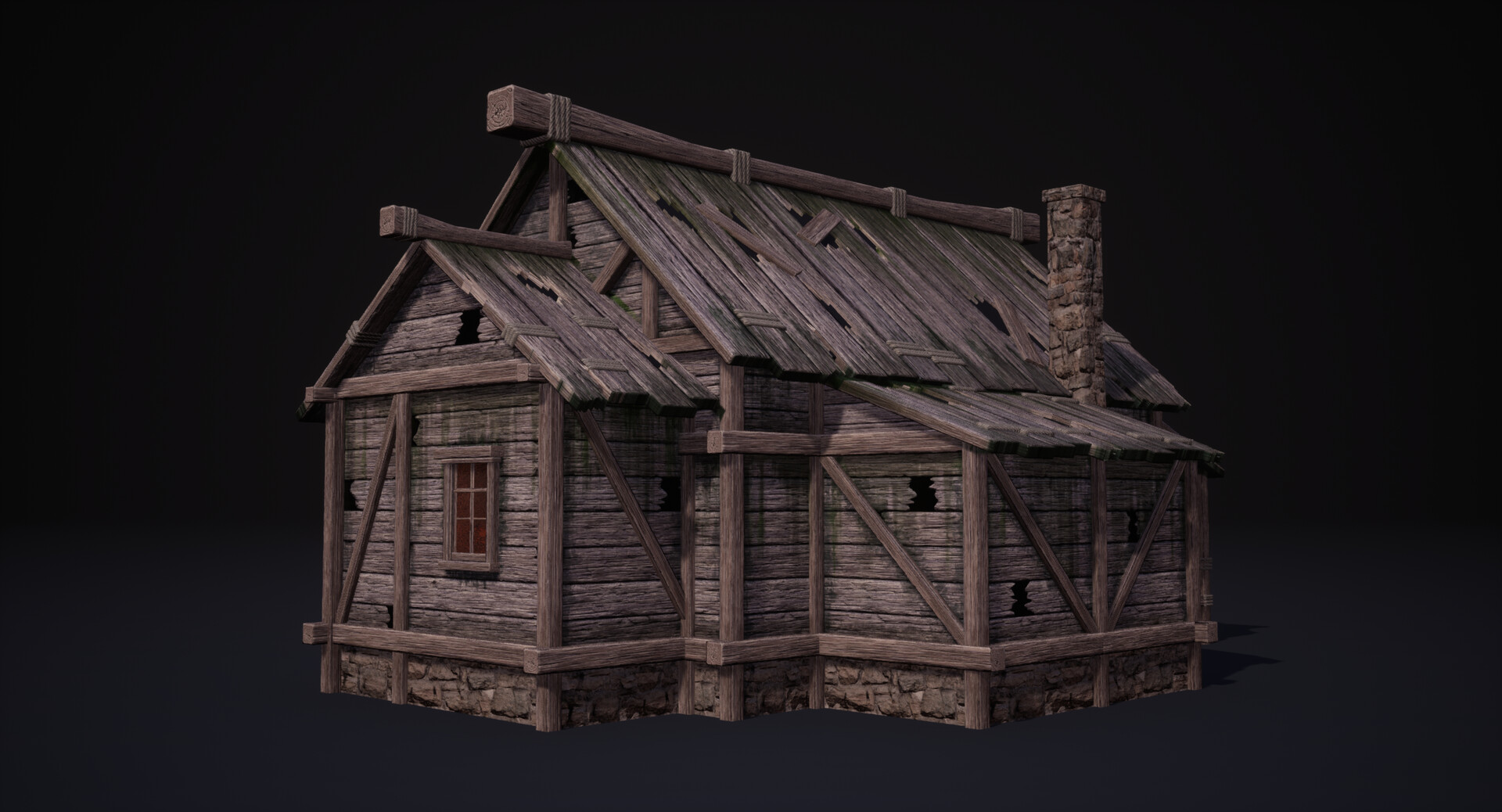 ArtStation - Modular Wood Houses